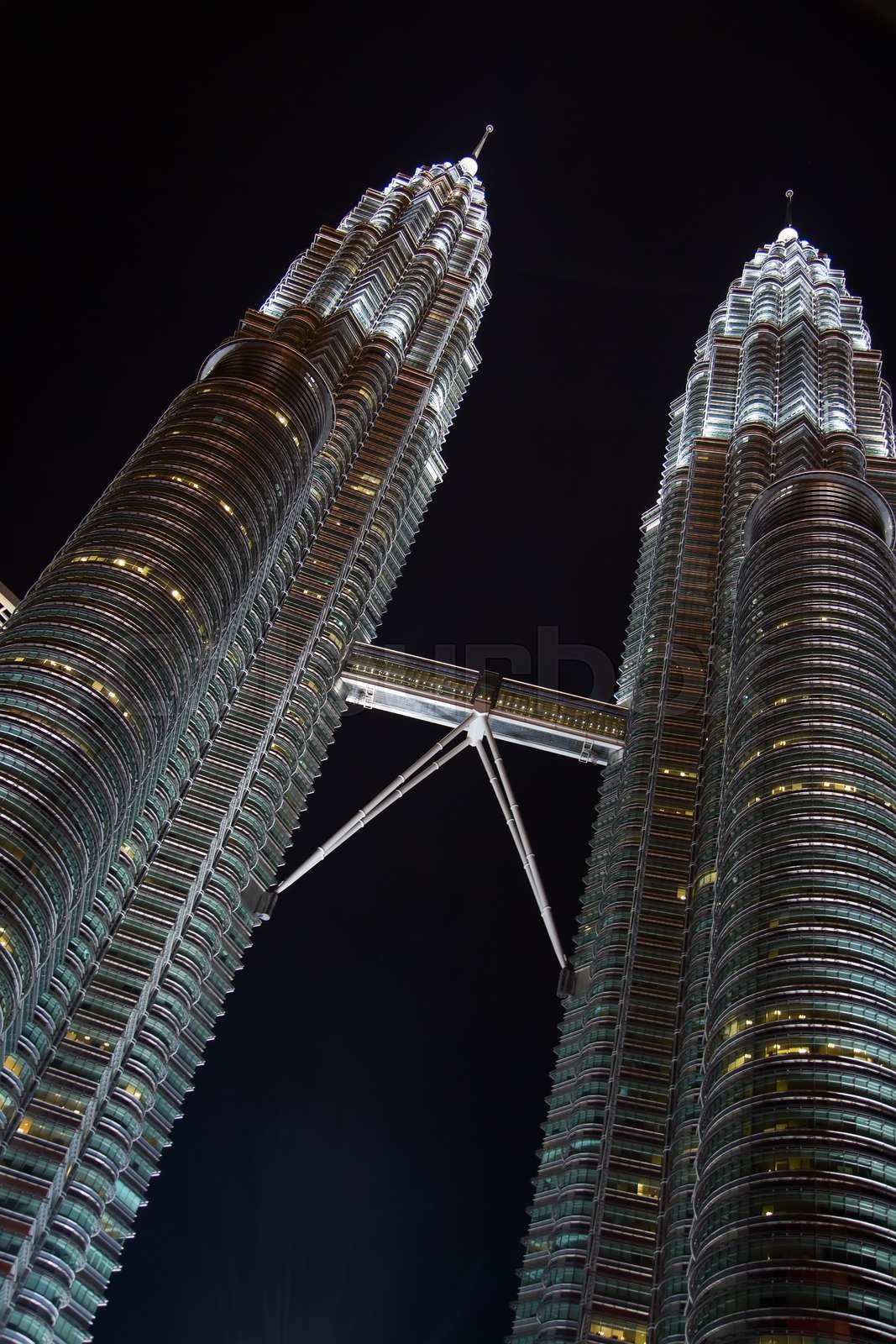 Twin towers | Stock image | Colourbox