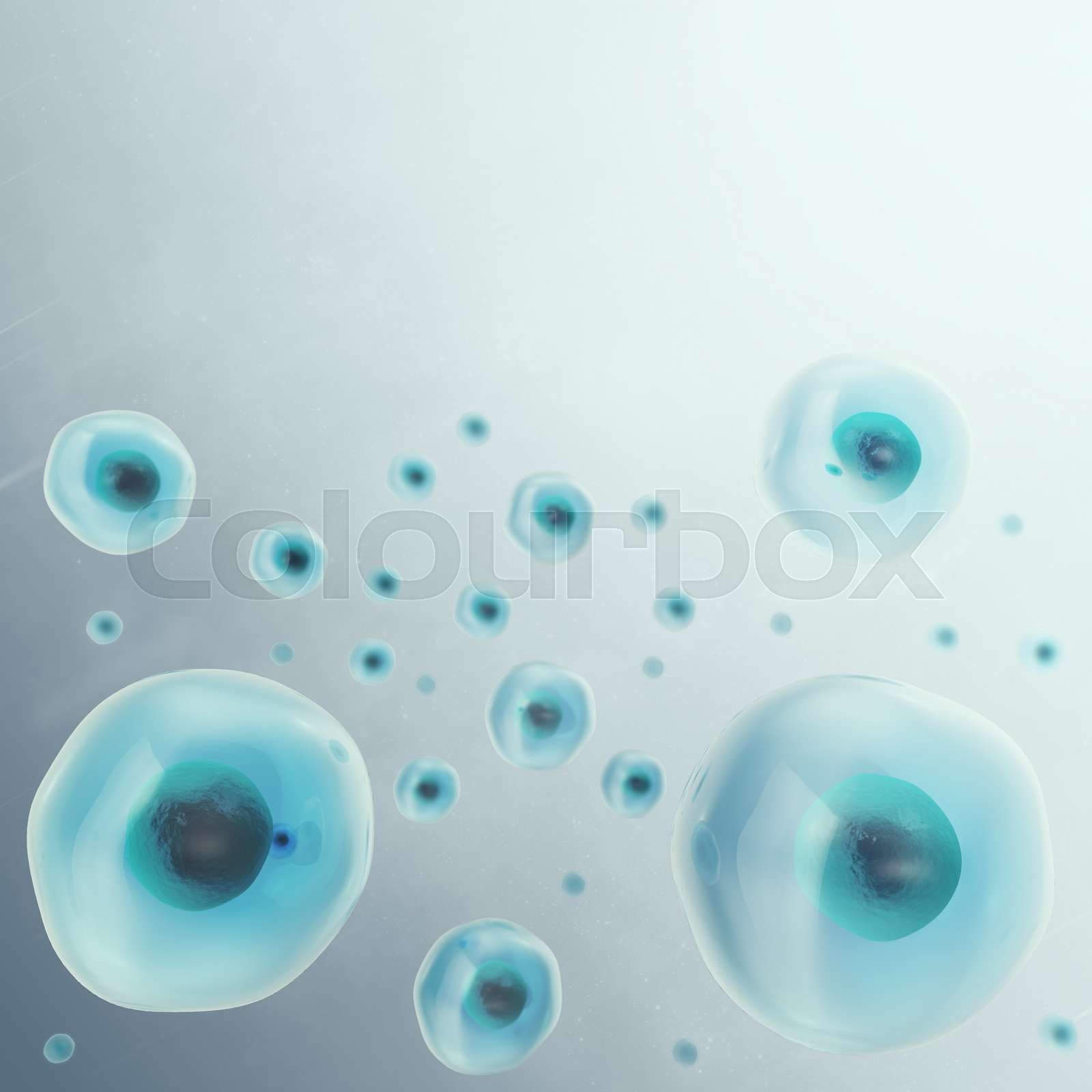 Grey cell background. Life and biology, medicine scientific, molecular ...