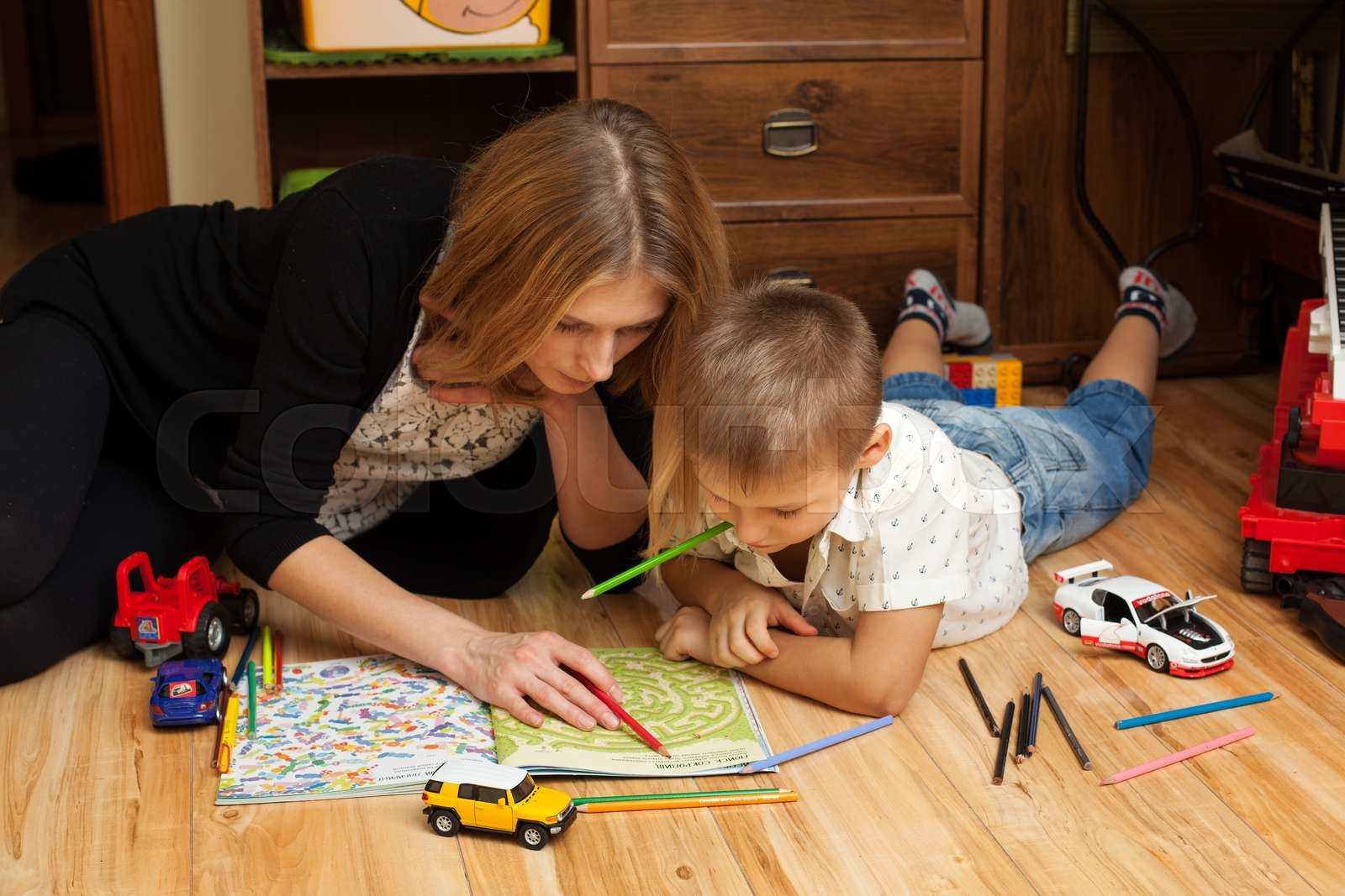 upbringing and education | Stock image | Colourbox