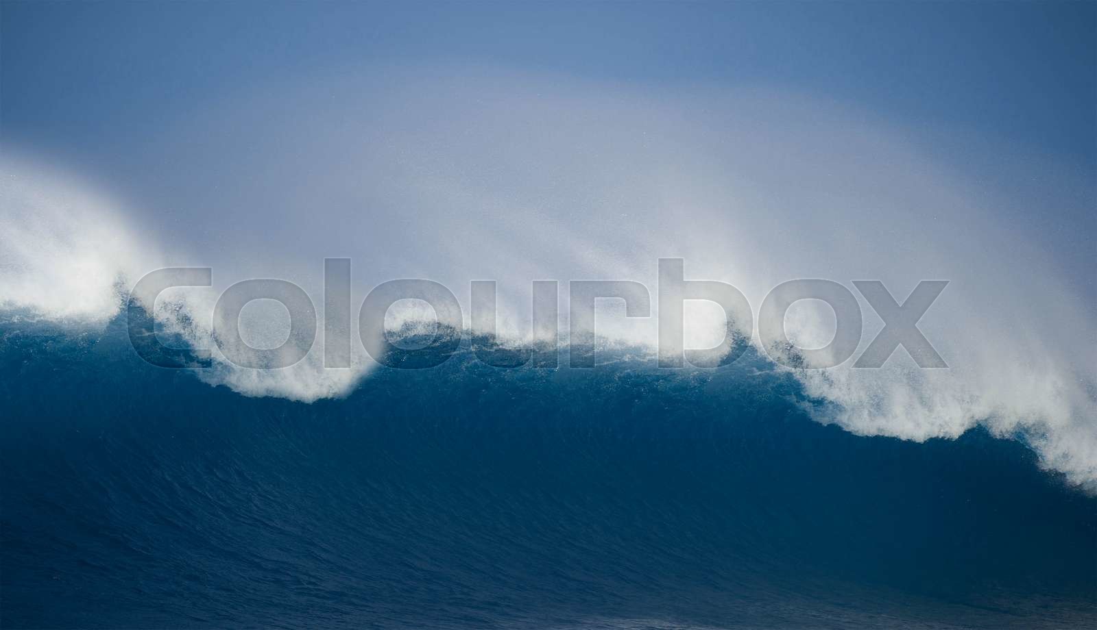 Beautiful Blue Ocean Wave | Stock image | Colourbox