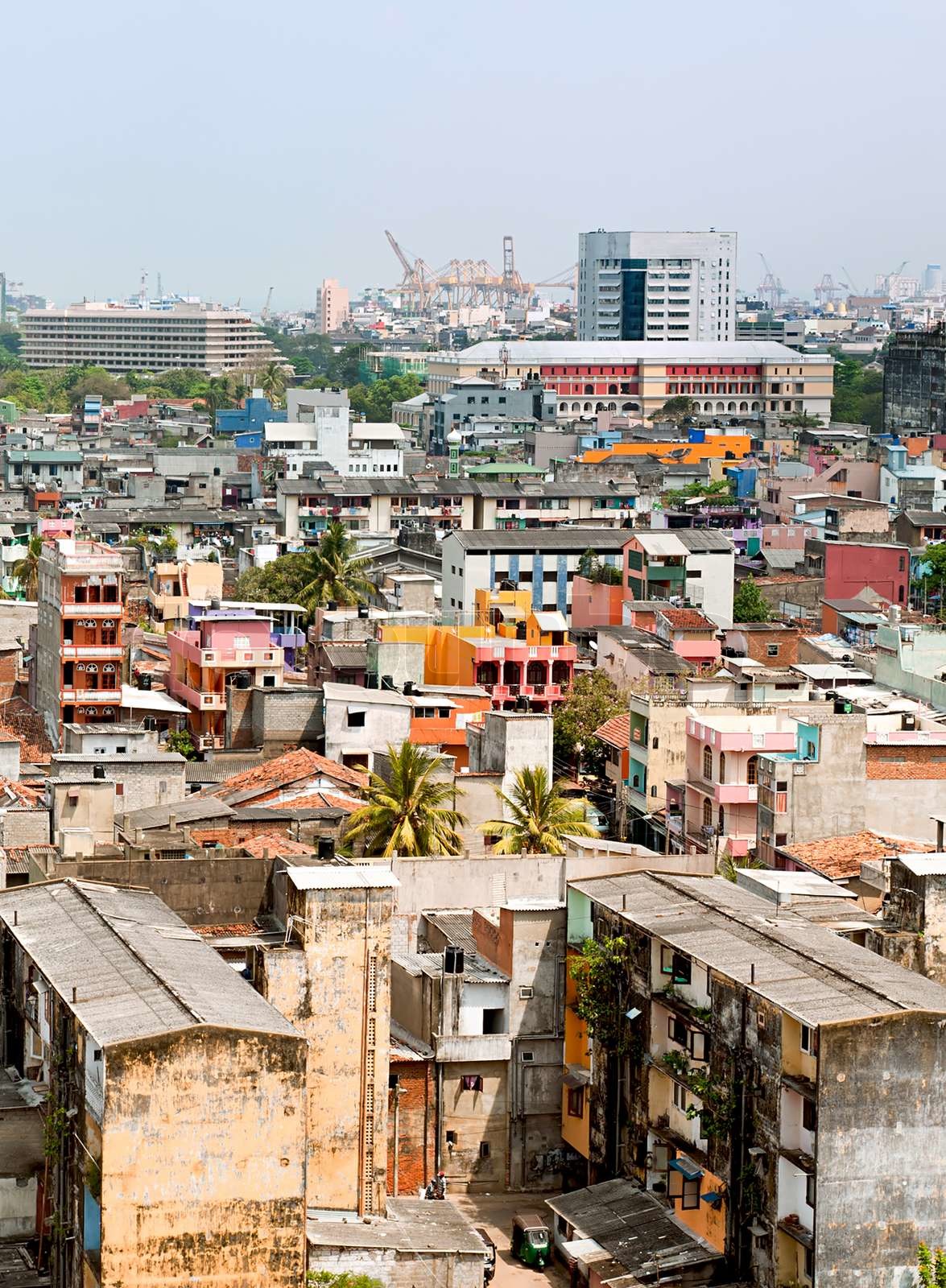 Wunderschone Hauptstadt Von Sri Lanka Fotos