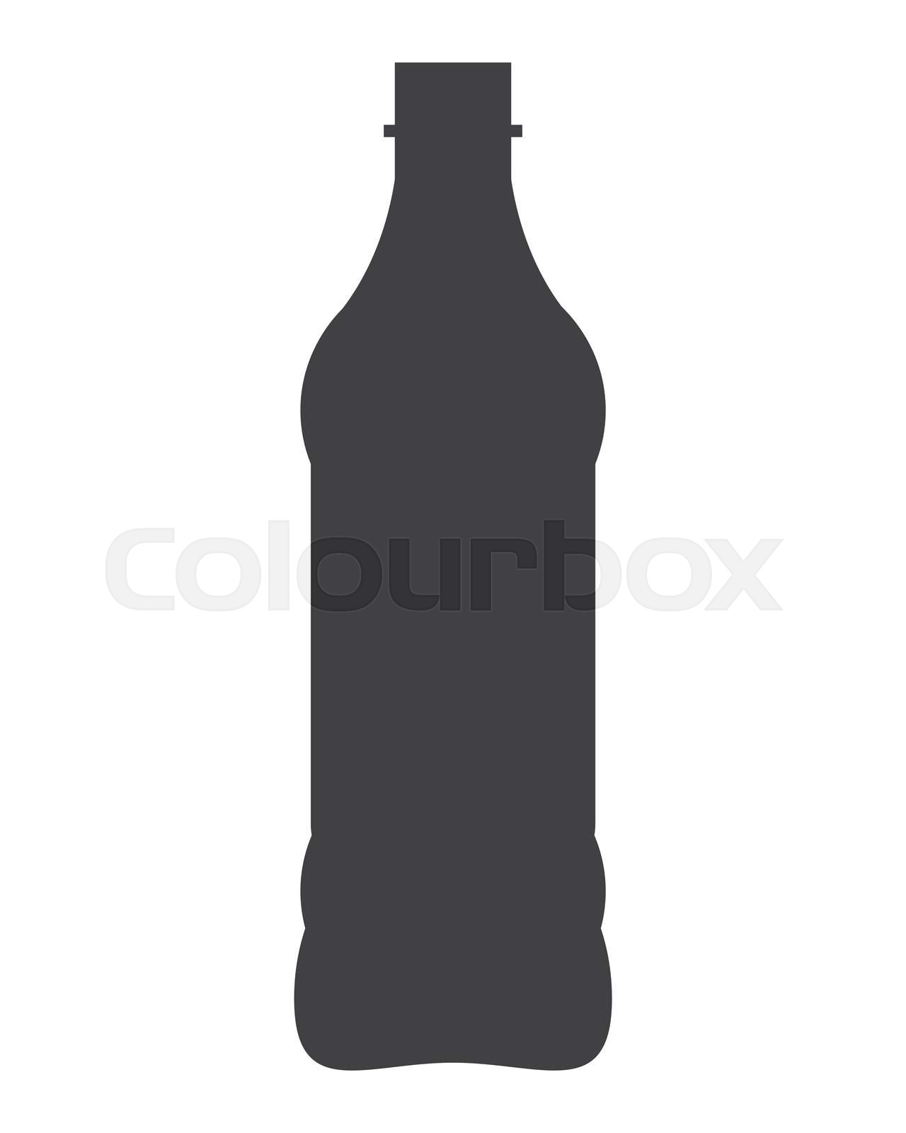 flasche, icon, limo | Stock-Vektor | Colourbox