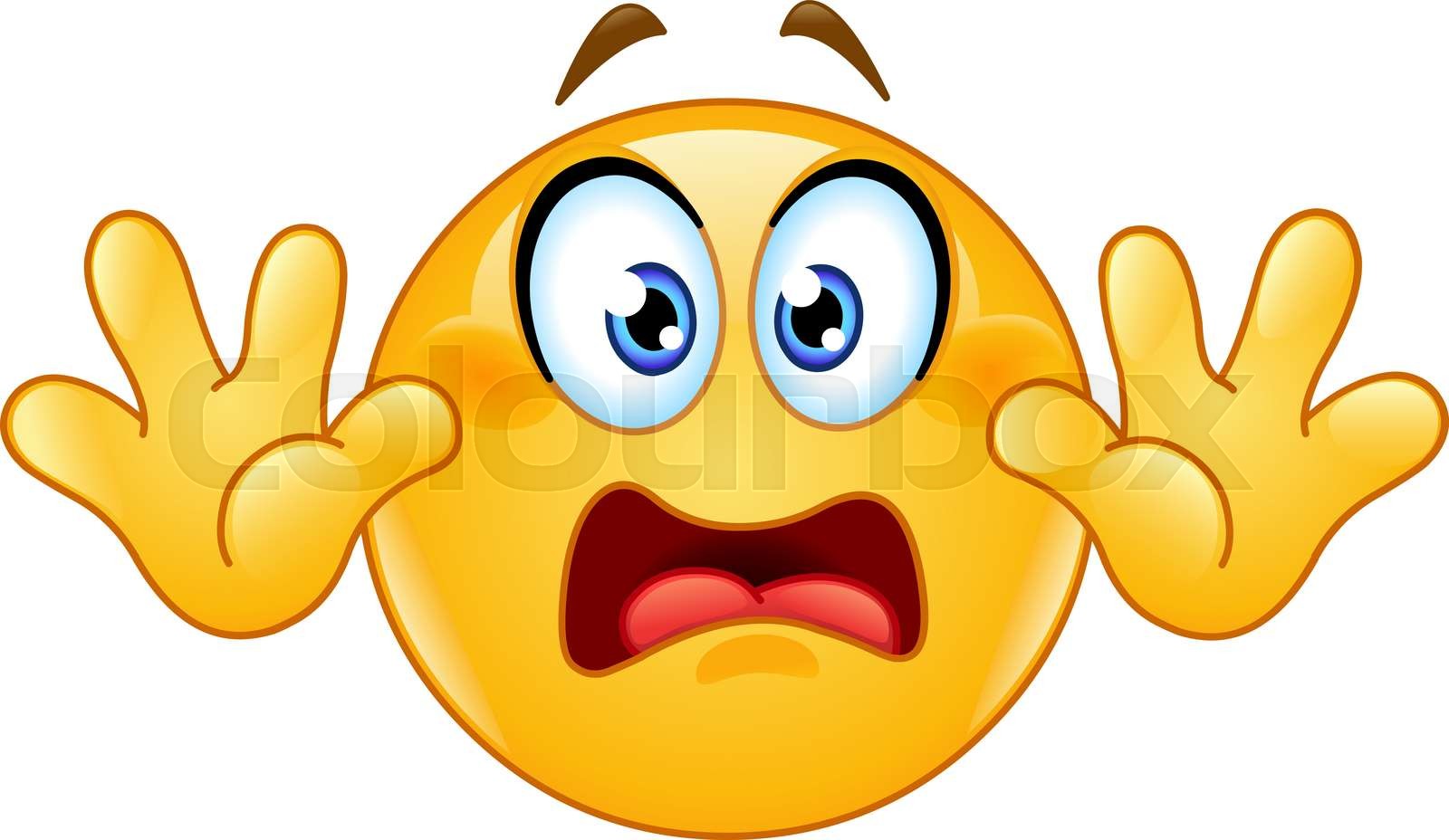 Smiley Emoji Emoticon Stock Vektor Colourbox