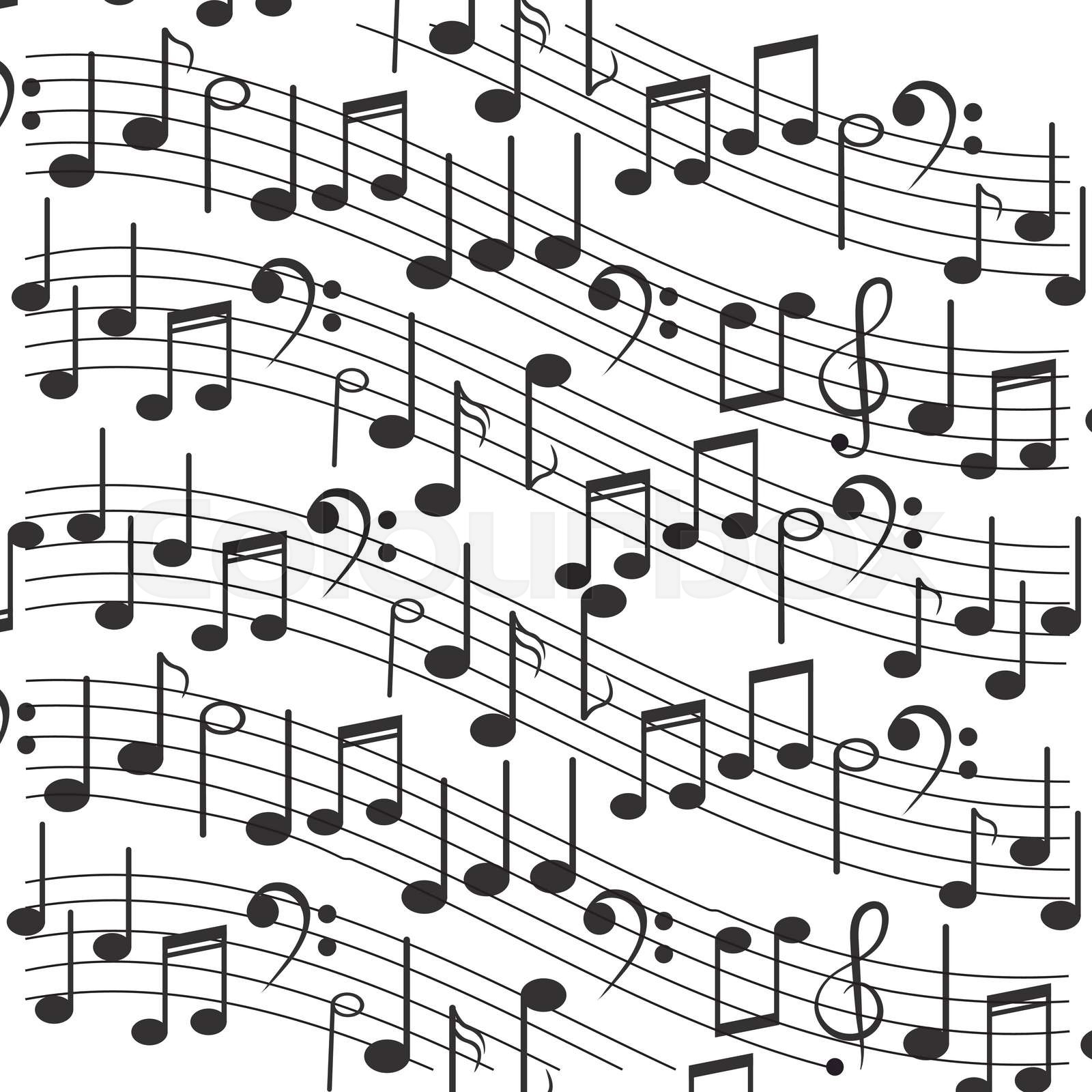 sheet music icon | Stock vector | Colourbox