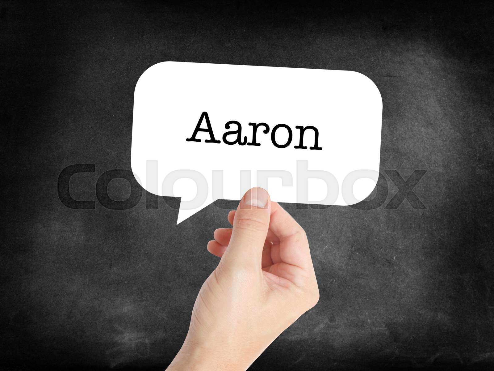Aaron | Stock image | Colourbox
