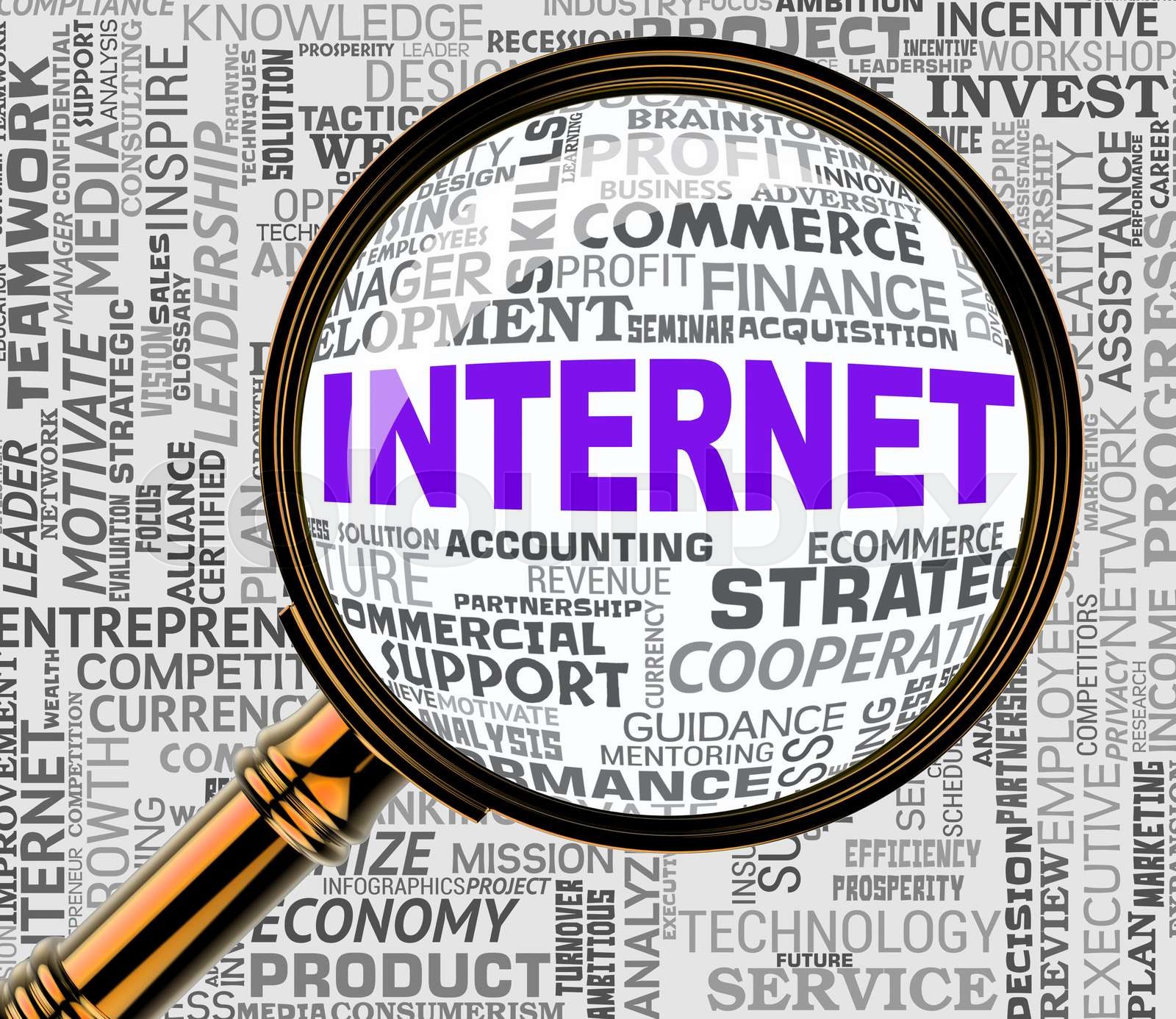 Internet Search Represents Web Site And Comparison | Stock image ...