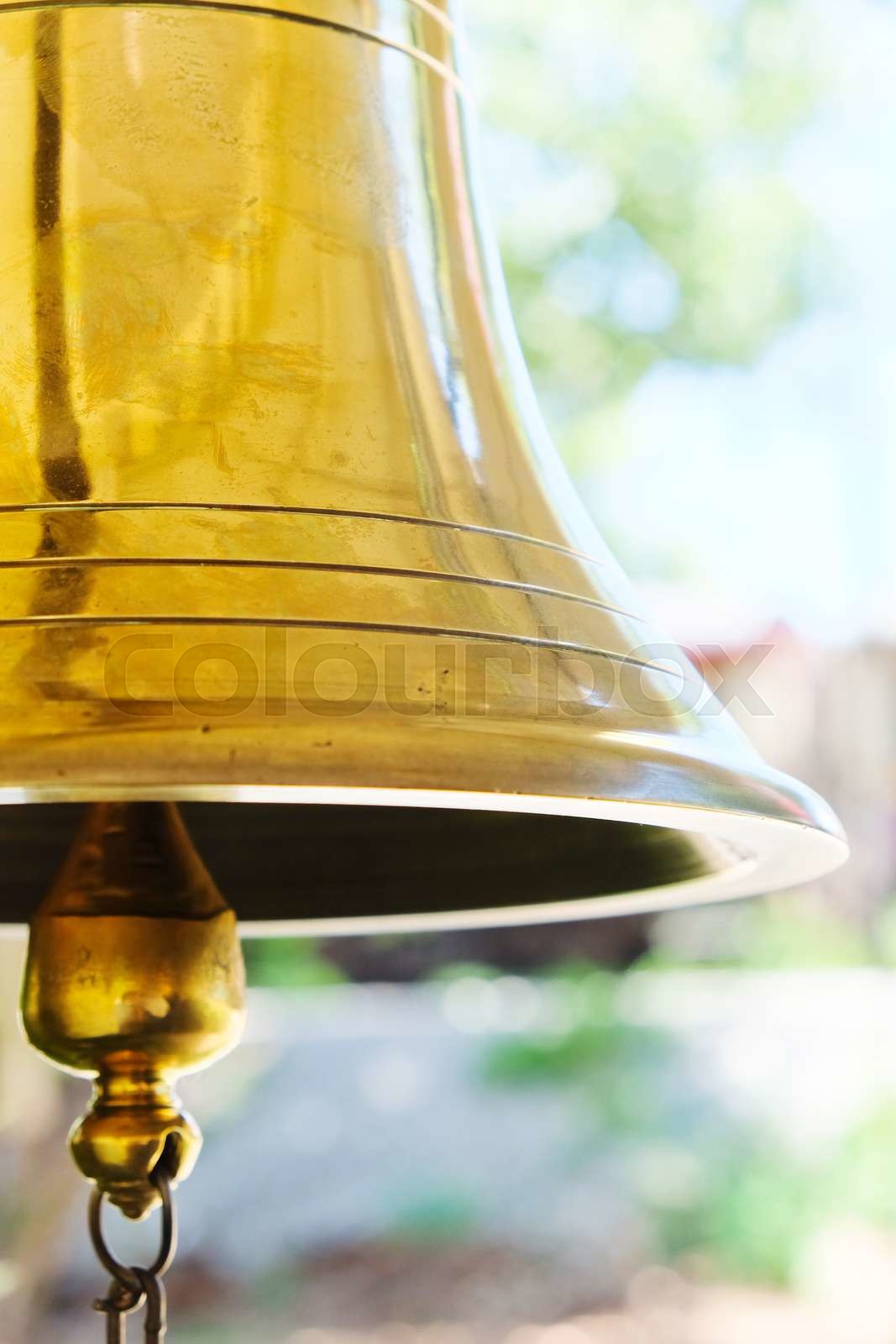 golden bell | Stock image | Colourbox