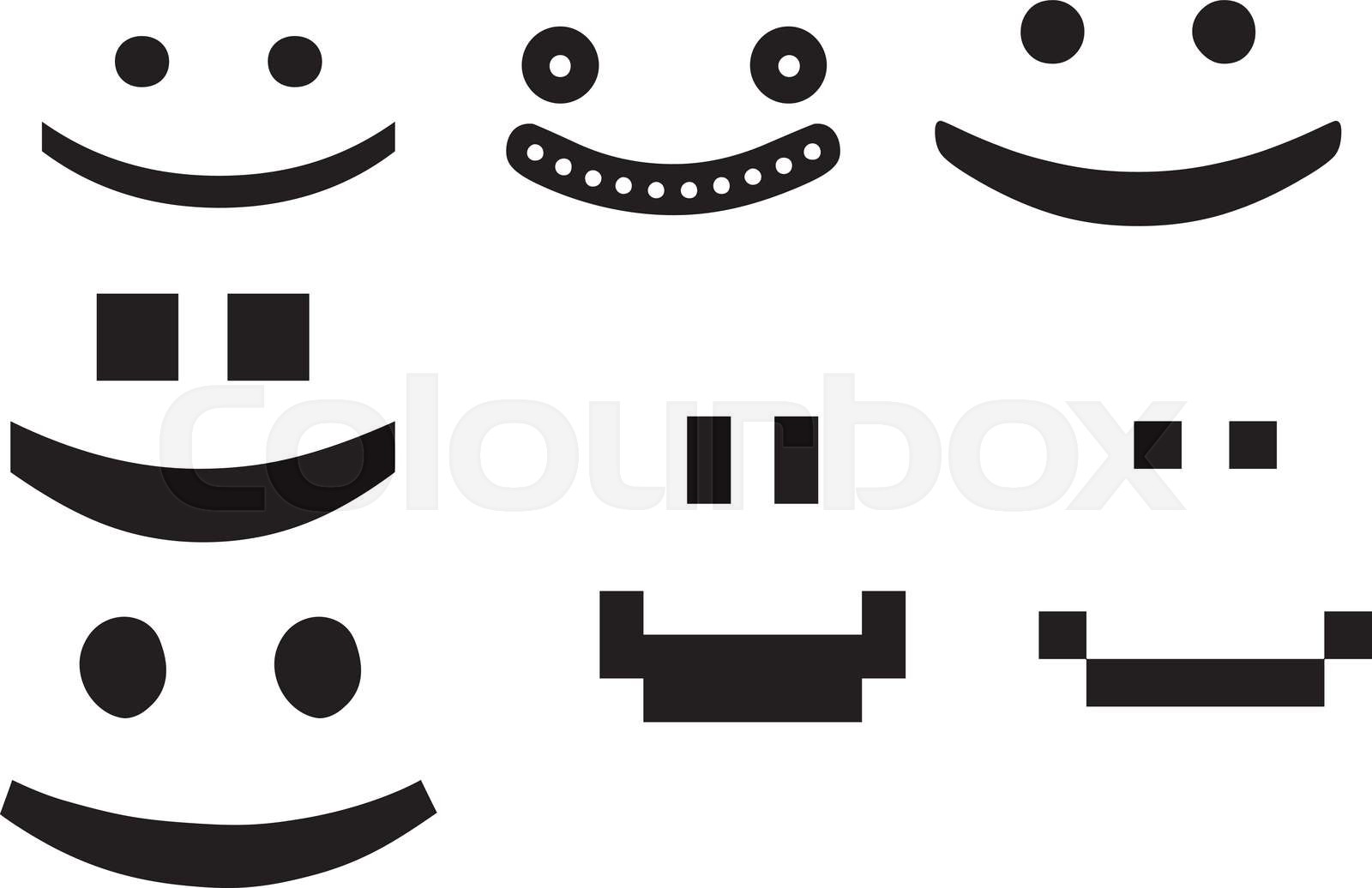 Smile sign | Stock vector | Colourbox