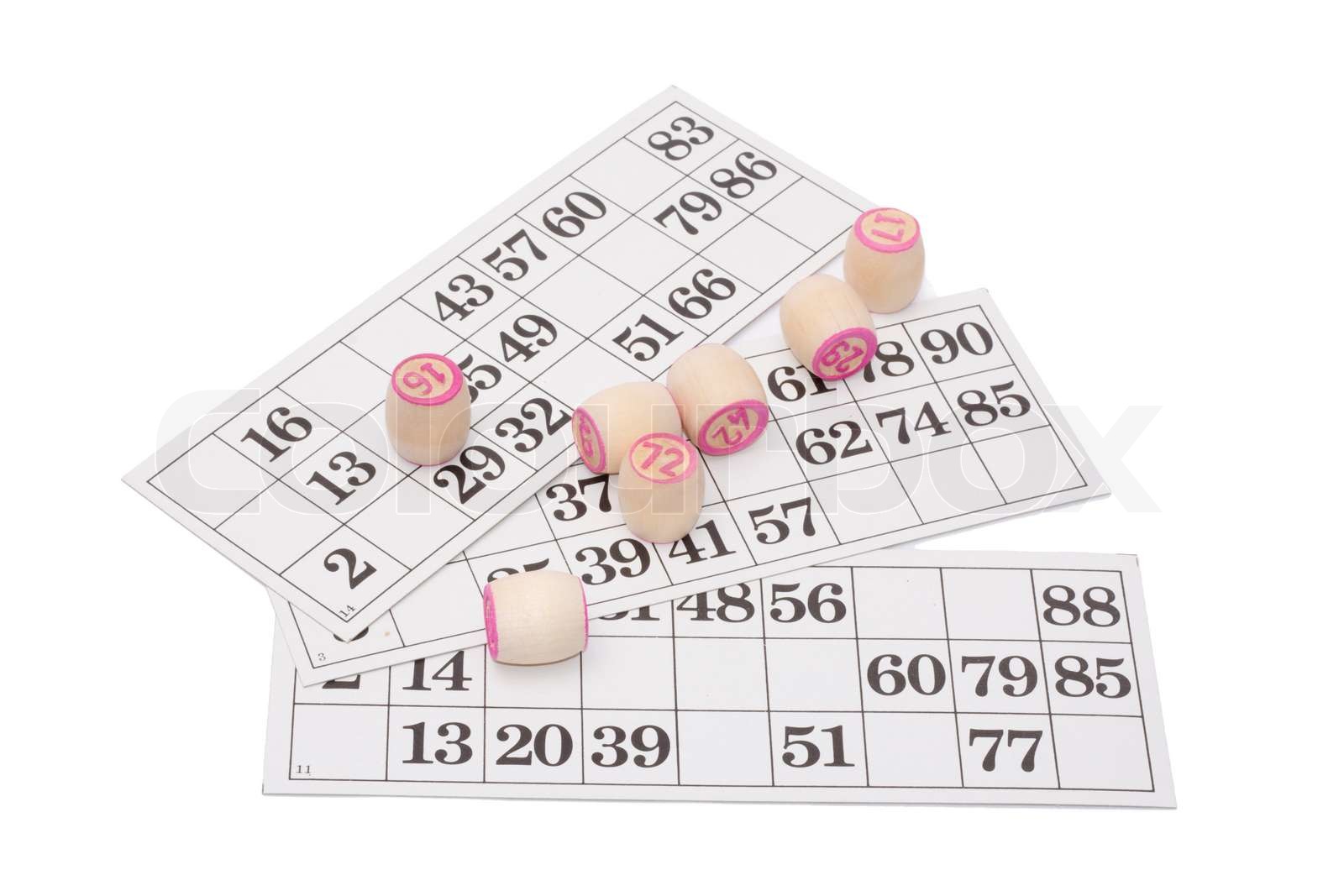 Lotto Bingo Card For Fun Stock Image Colourbox Lotto Bingo Card For Fun Stock Image Colourbox