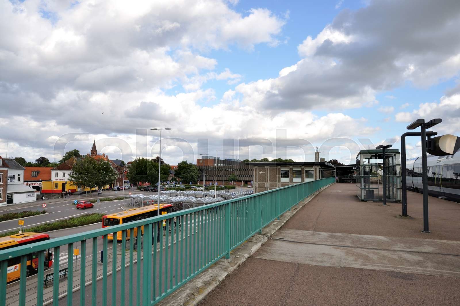 Holbæk station | Stock foto | Colourbox