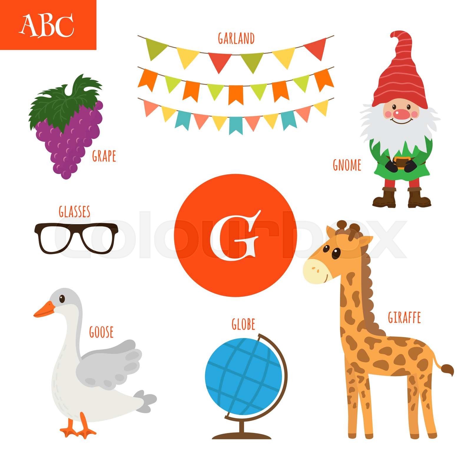 Animated Alphabet G