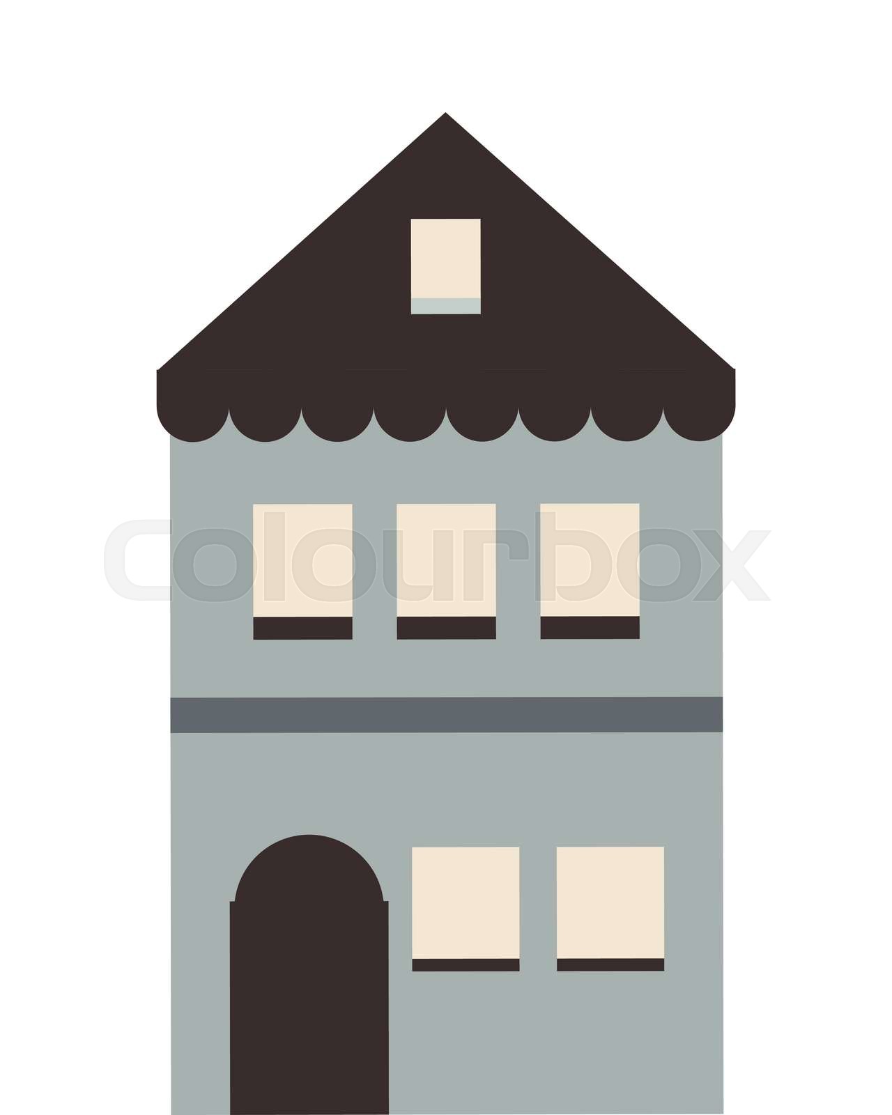 single building icon | Stock vector | Colourbox