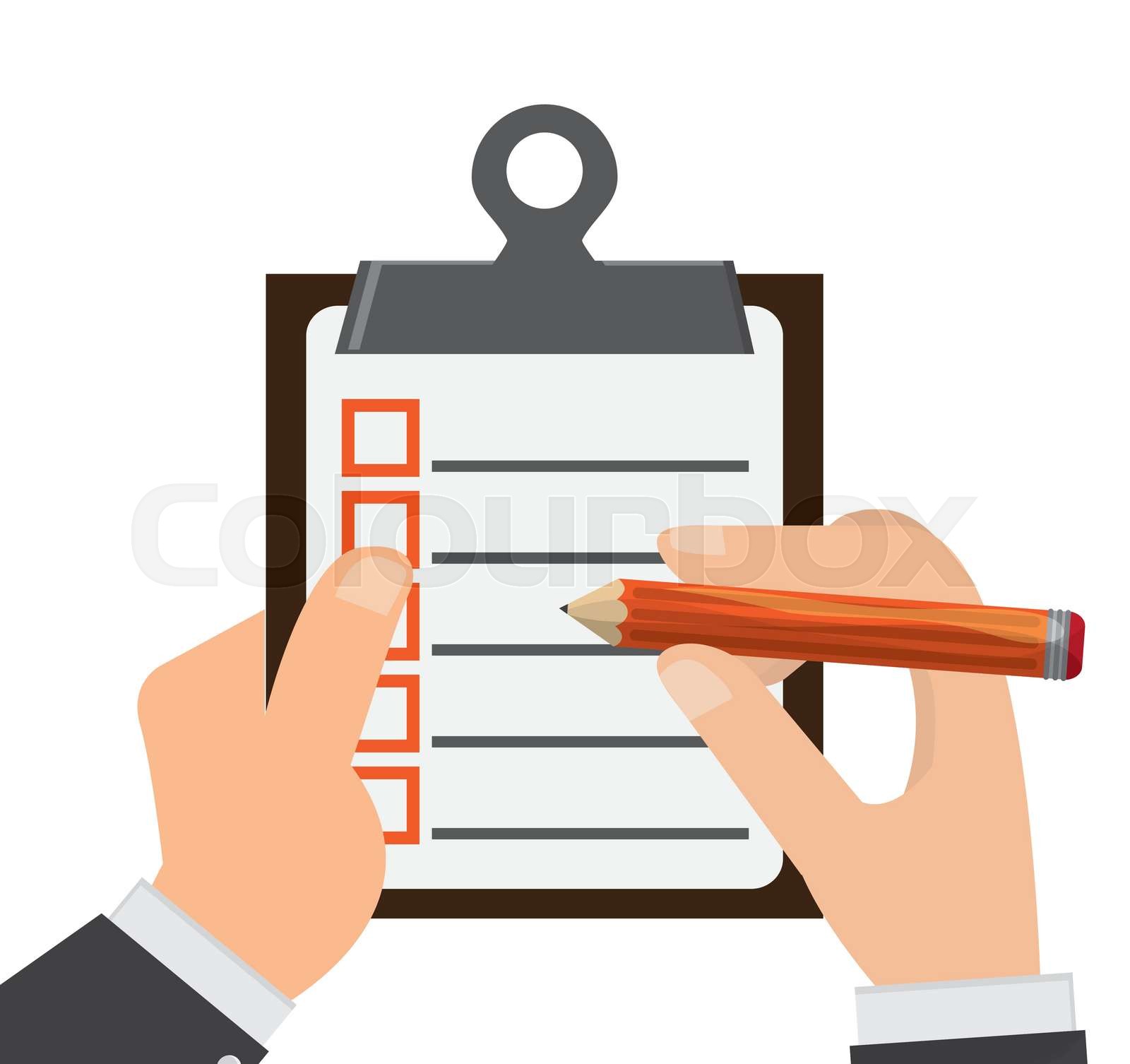 Clipboard Checklist Clipart