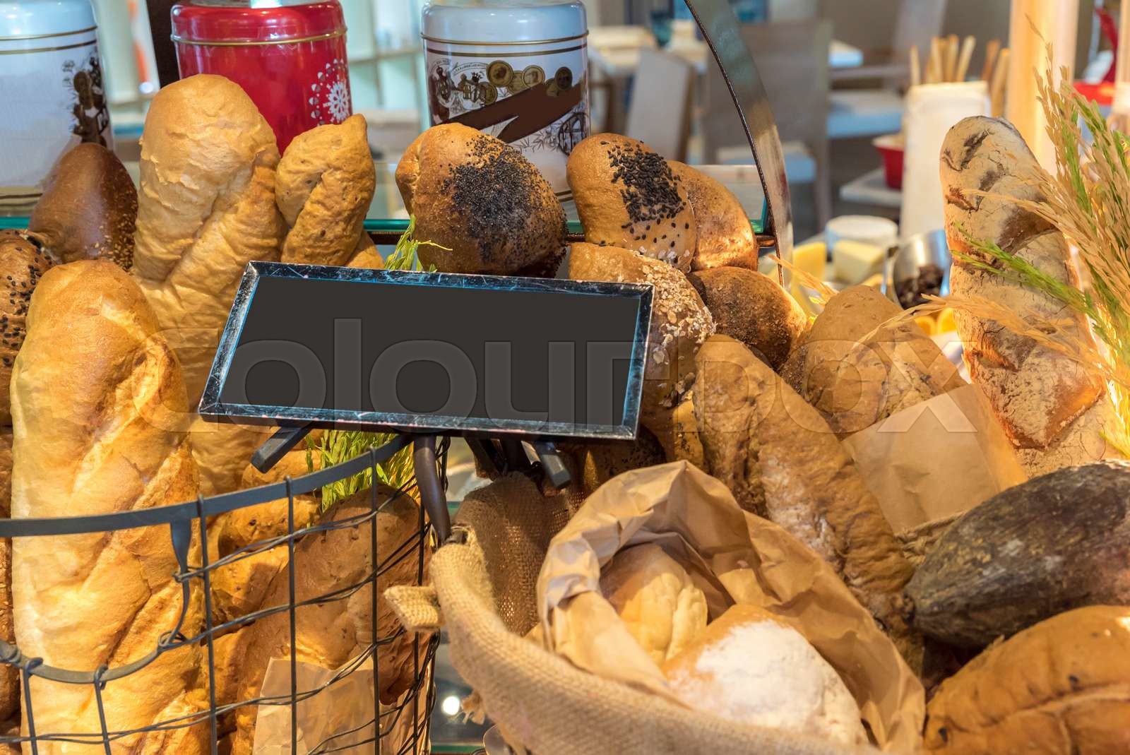 bread station | Stock image | Colourbox