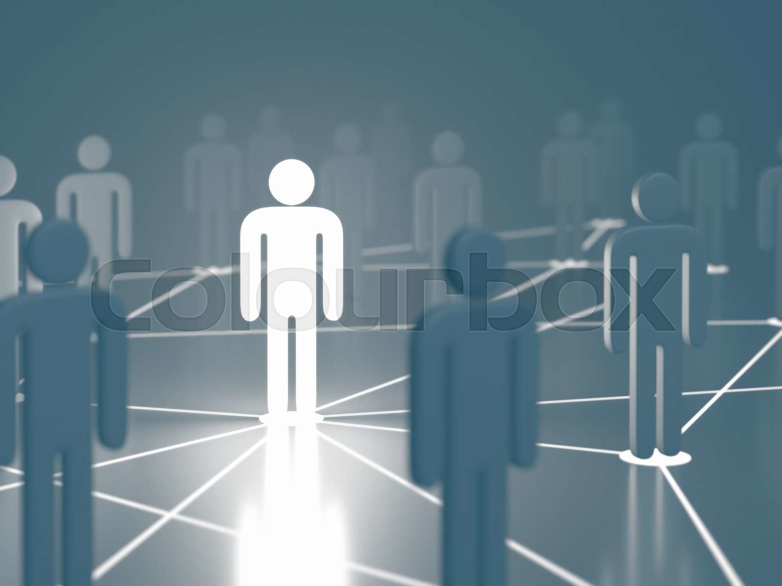 Leadership Network People | Stock image | Colourbox