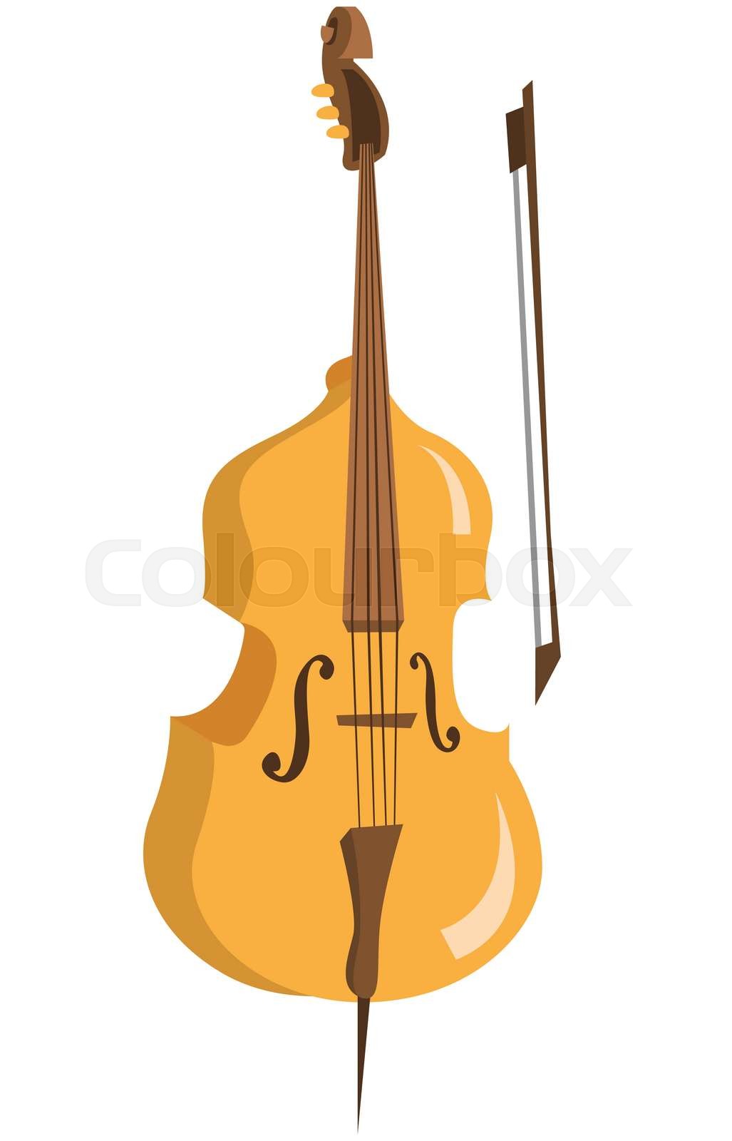 Cello Instrument Clipart