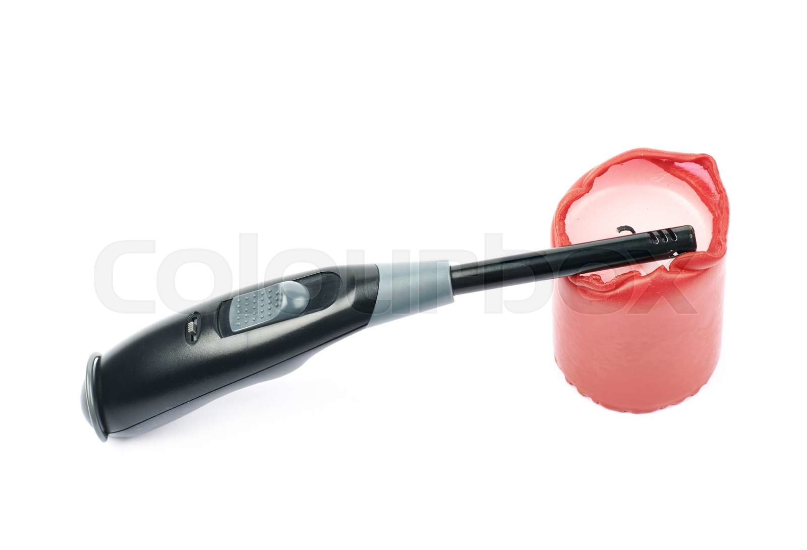 Utility long-neck lighter isolated | Stock image | Colourbox