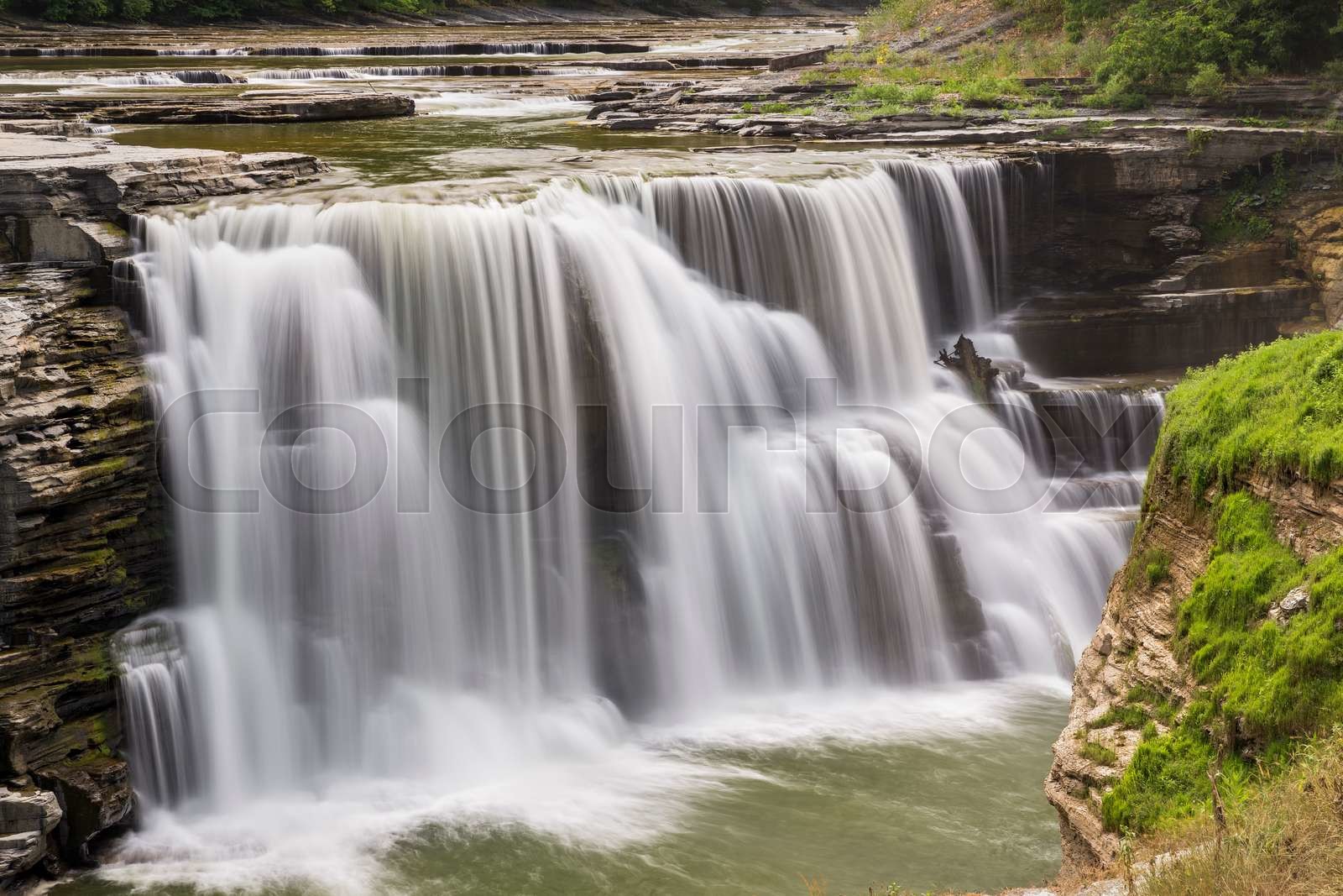 Lower Falls at Letchworth | Stock image | Colourbox