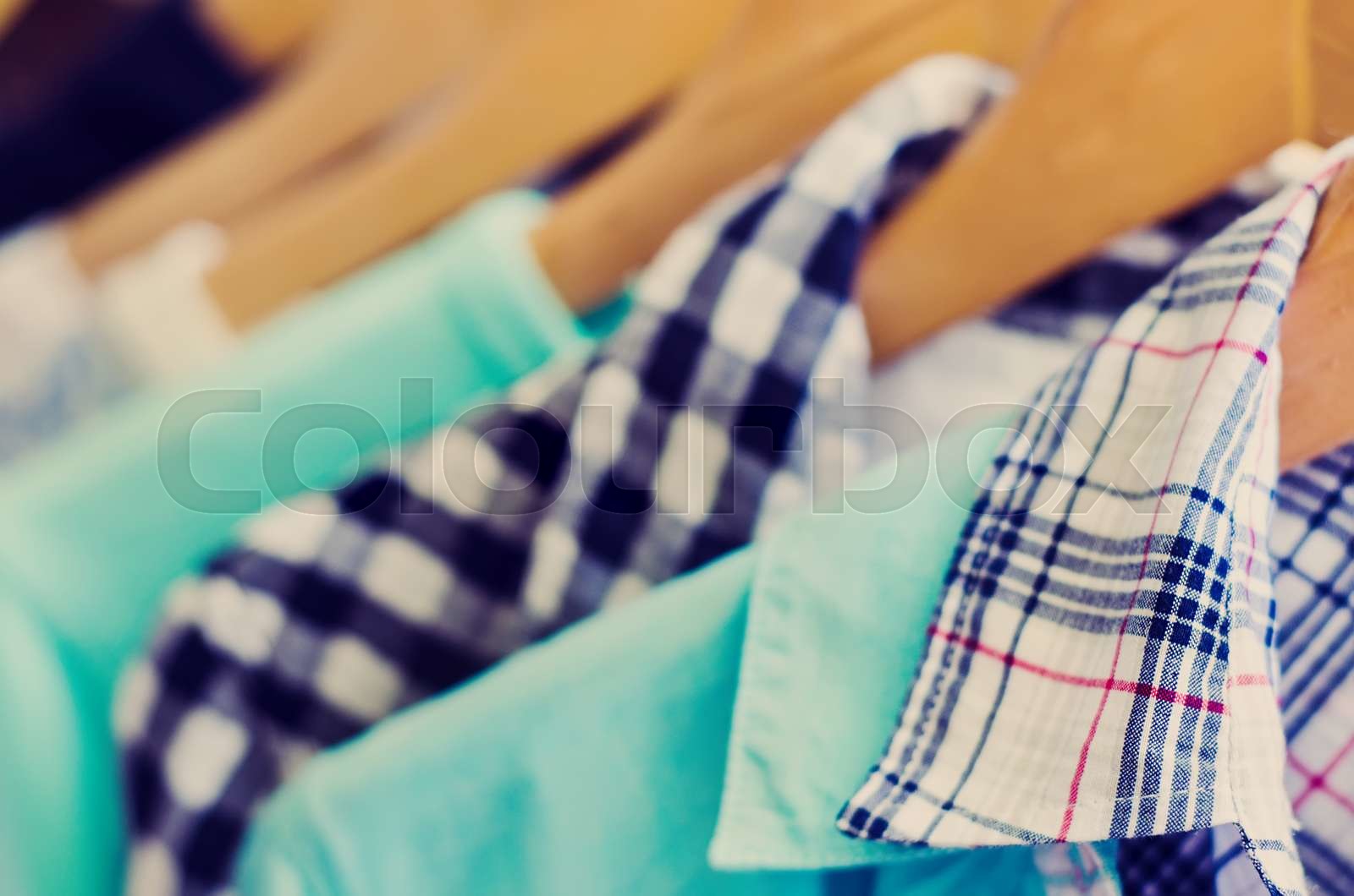 clothes hanger | Stock image | Colourbox