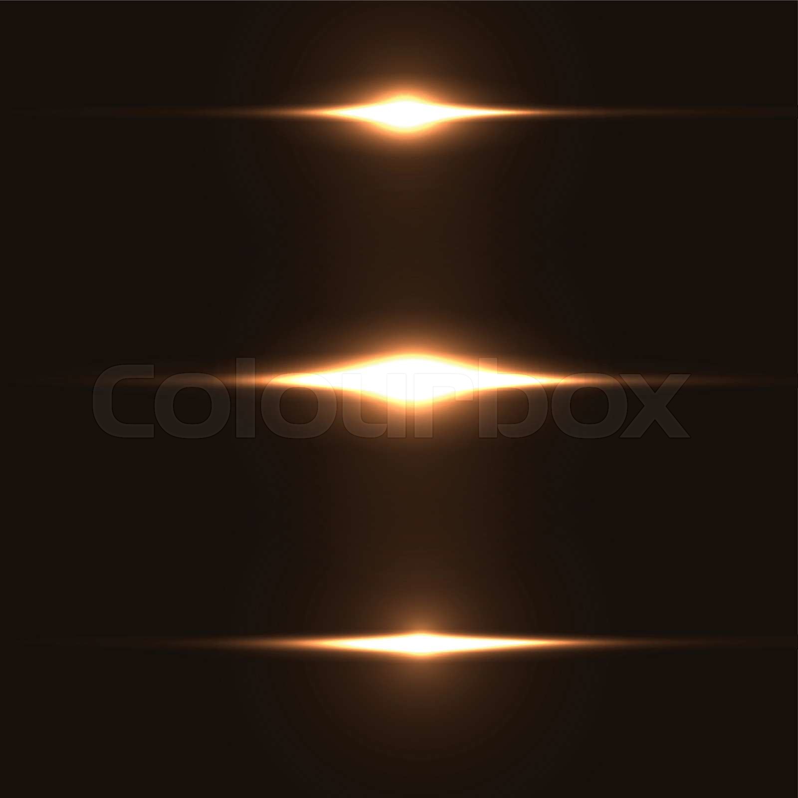 Collection of realistic light glare, highlight. Collection of beautiful ...