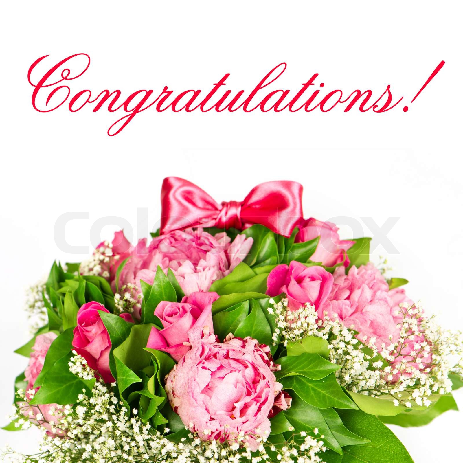 bunten Blumen Bouquet. | Stock Bild | Colourbox