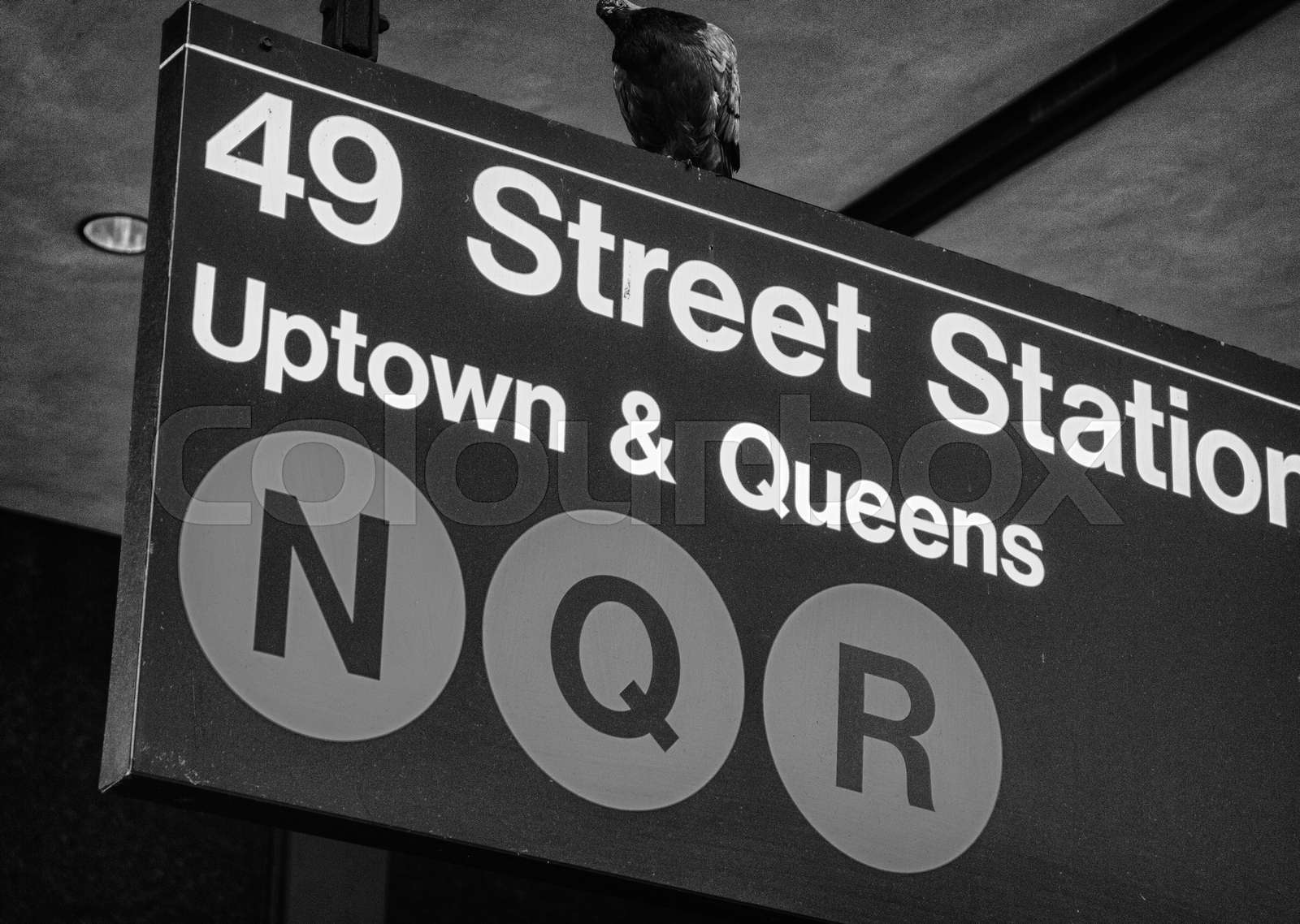 Classic Street Signs in New York City | Stock image | Colourbox