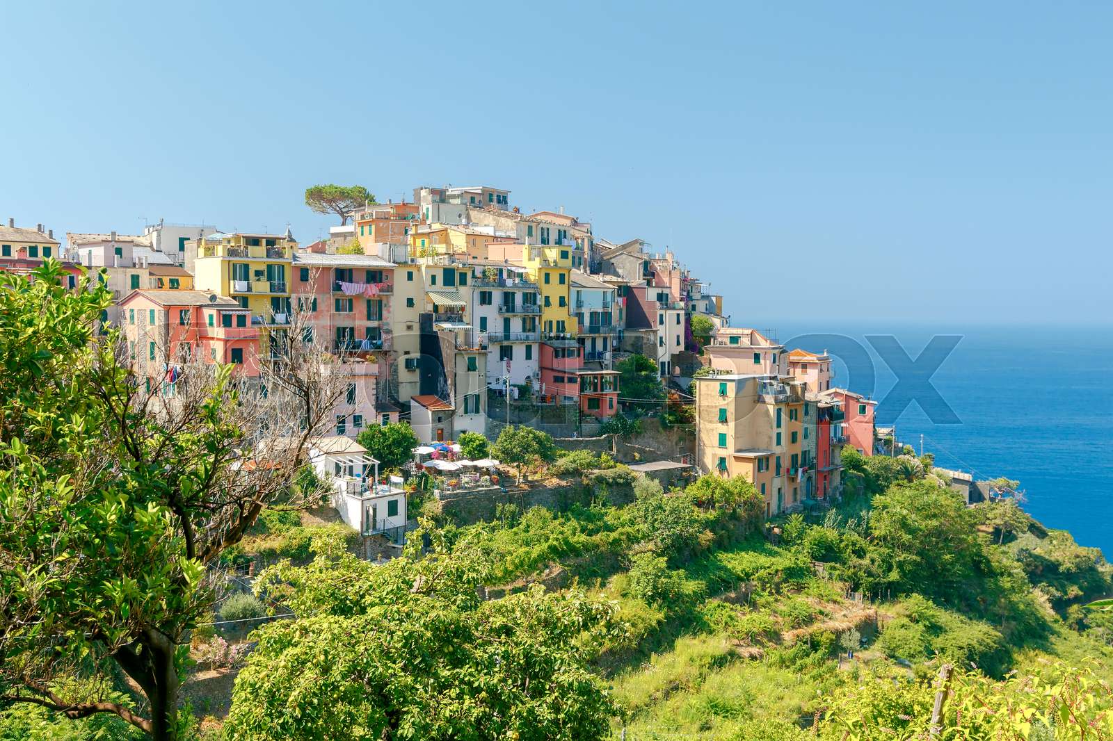 Corniglia. Old Italian village. | Stock image | Colourbox