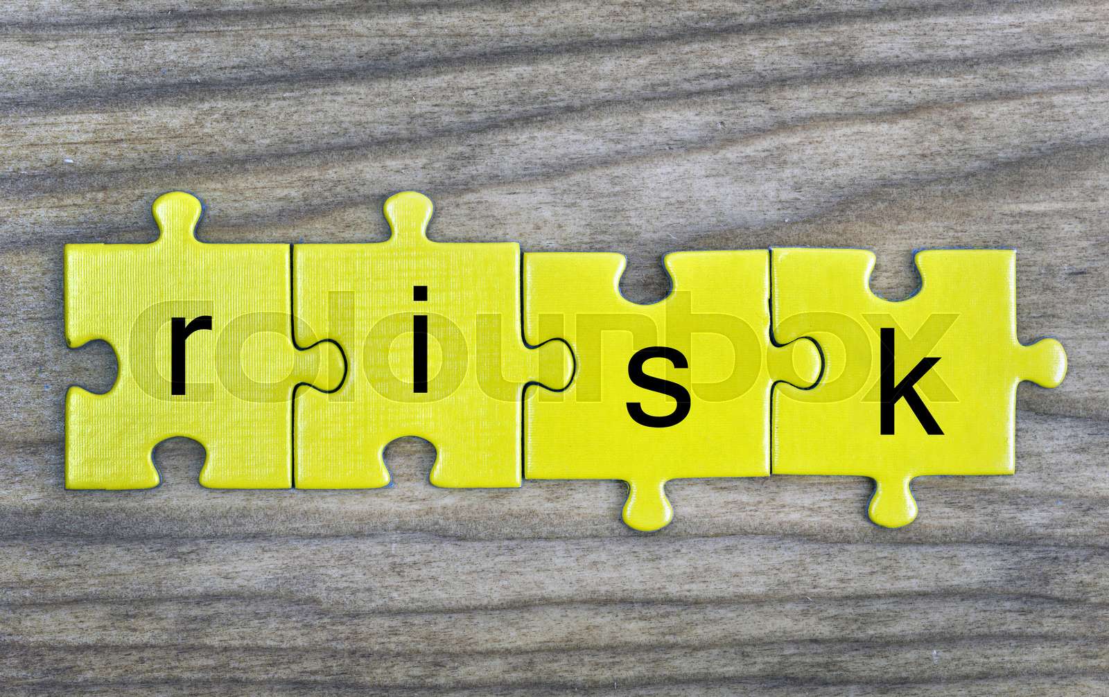 Puzzle with word Risk | Stock image | Colourbox Puzzle with word Risk | Stock image | Colourbox