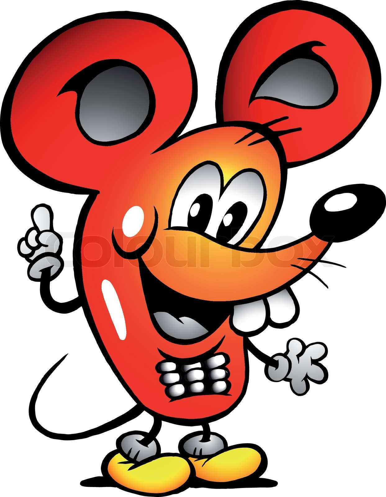 Hand-drawn Vector illustration of an Mouse Cellphone | Stock vector ...