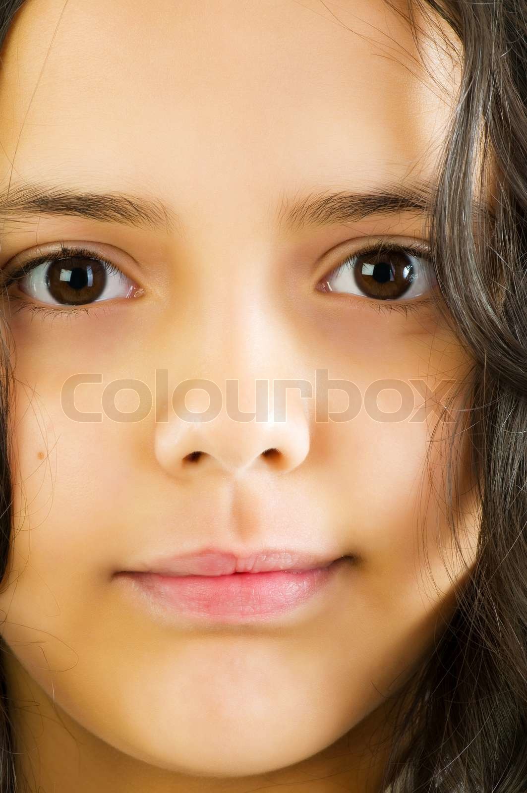 Portrait der schönen Mädchen | Stock Bild | Colourbox
