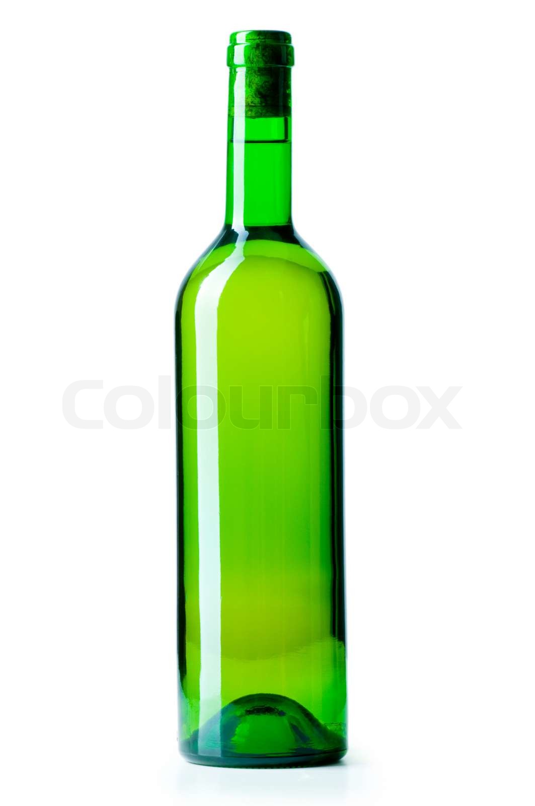 Flasche auf dem weißen isoliert | Stock Bild | Colourbox