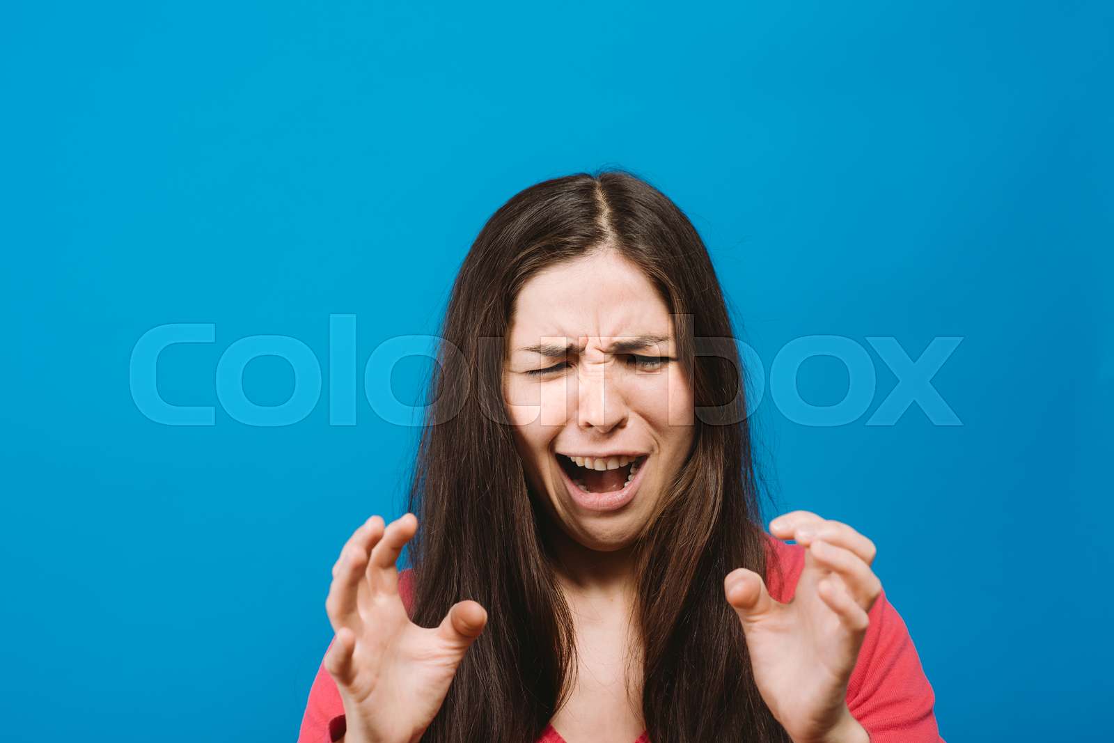 girl disgusted | Stock image | Colourbox
