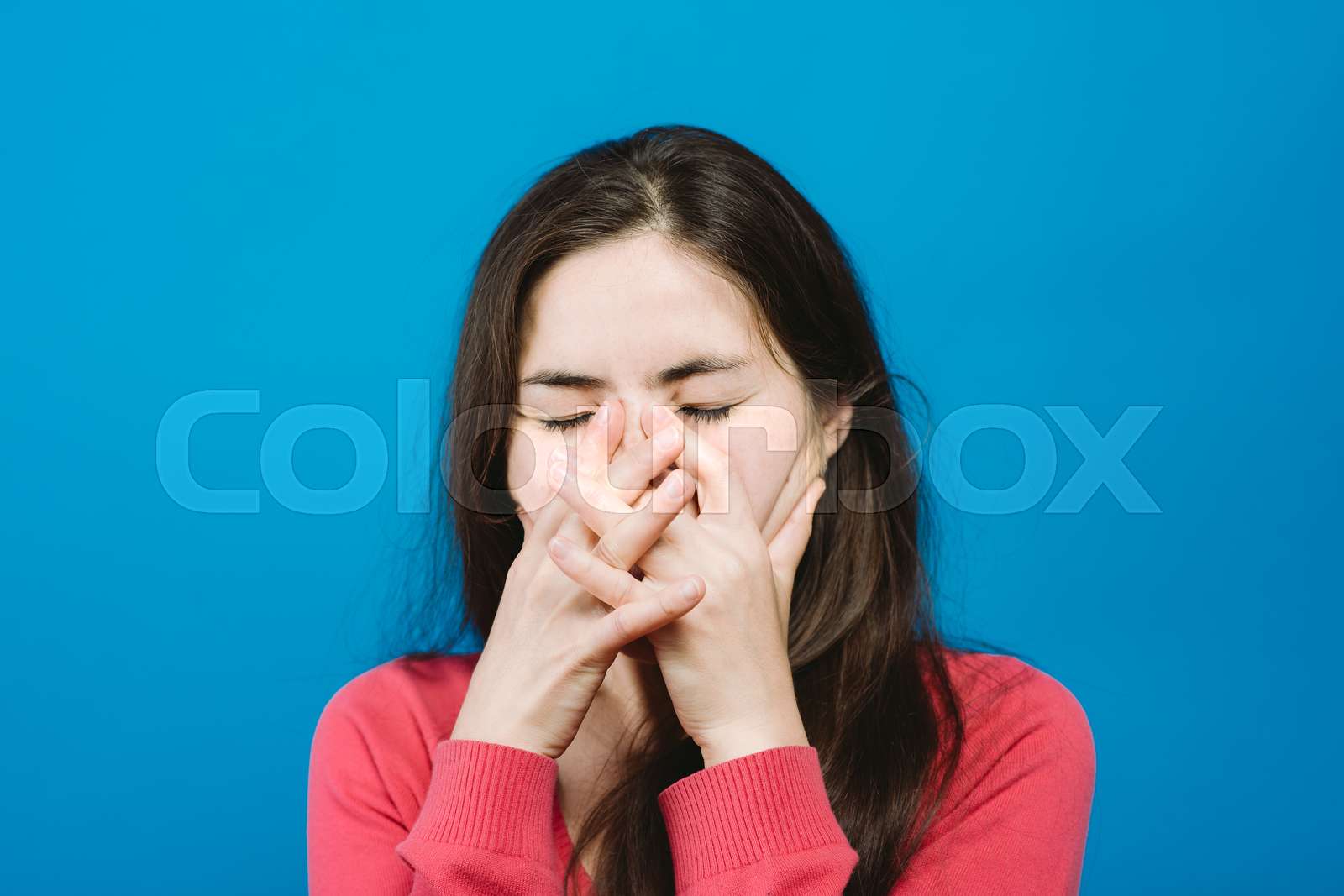 girl tired | Stock image | Colourbox