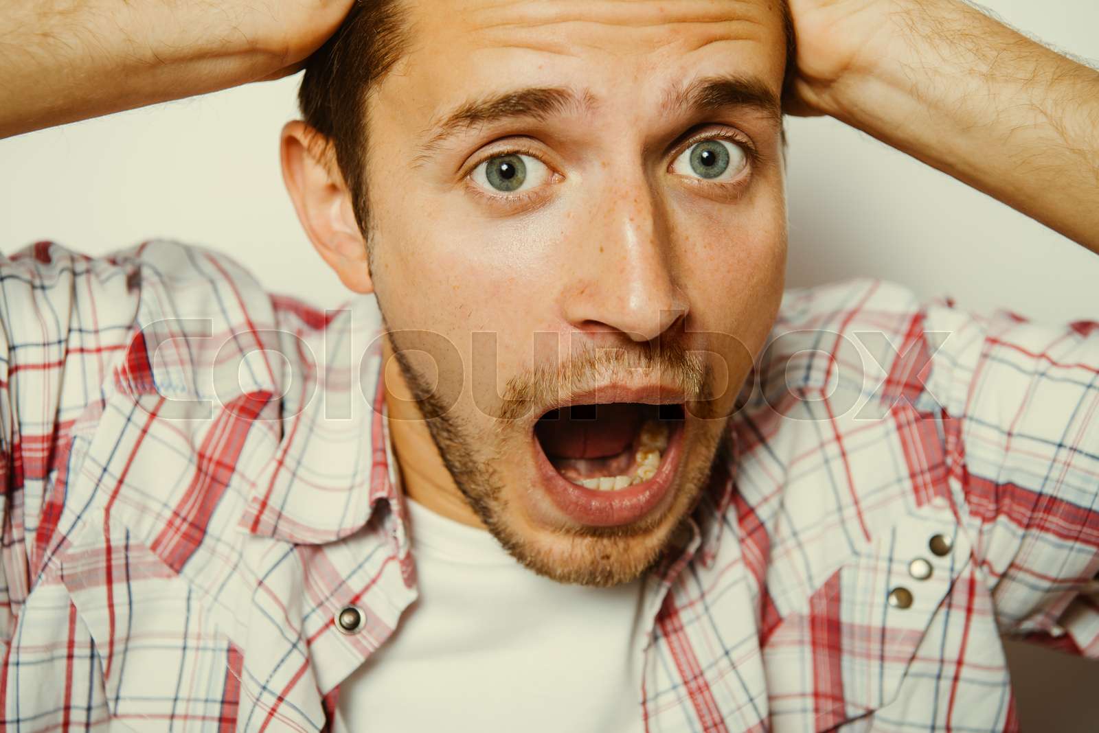 Despair man | Stock image | Colourbox