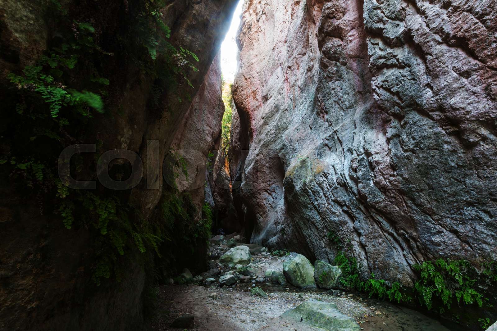 Canyon in Cyprus | Stock image | Colourbox