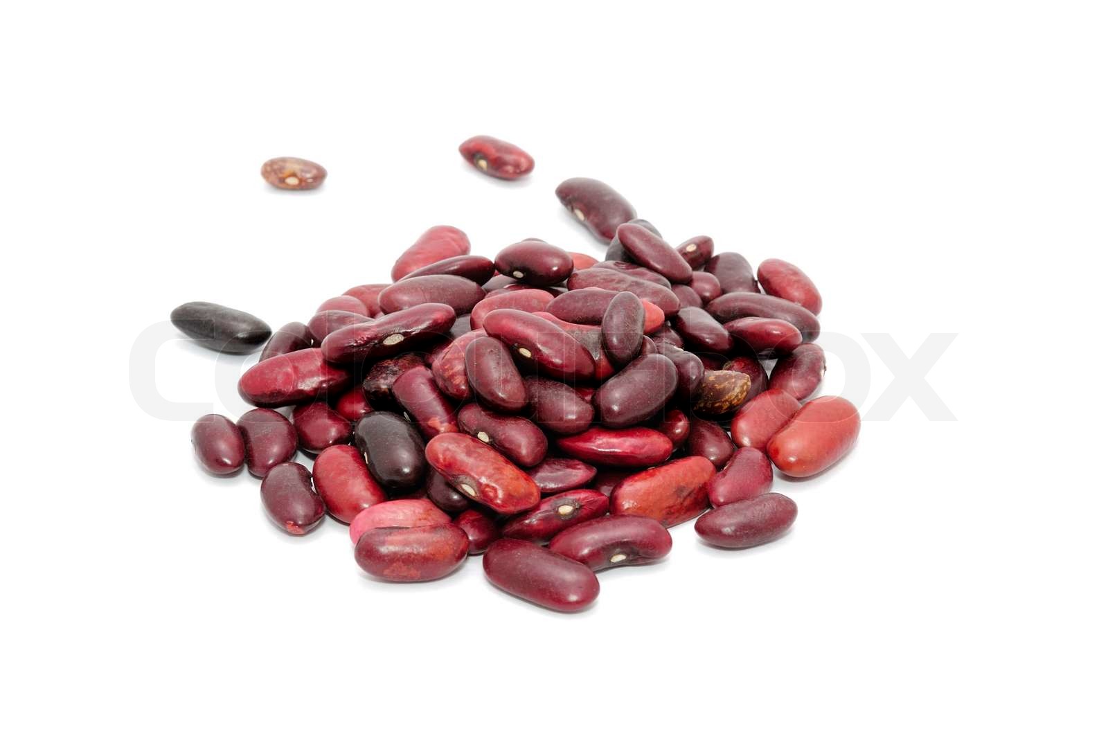 Kidney Beans Isolated on White Background | Stock image | Colourbox