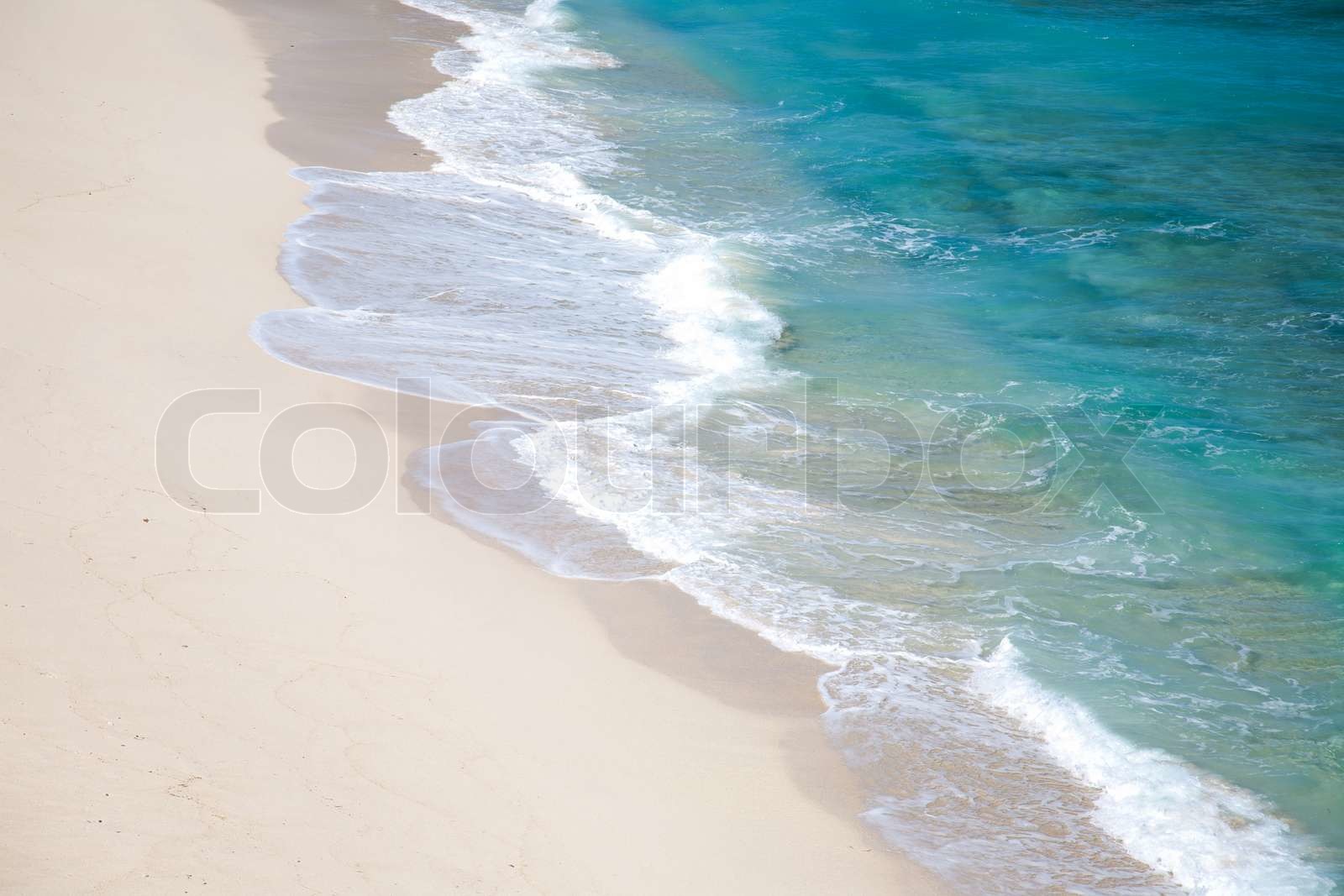 En solrig , tropisk strand - nyttige som baggrund | Stock foto | Colourbox