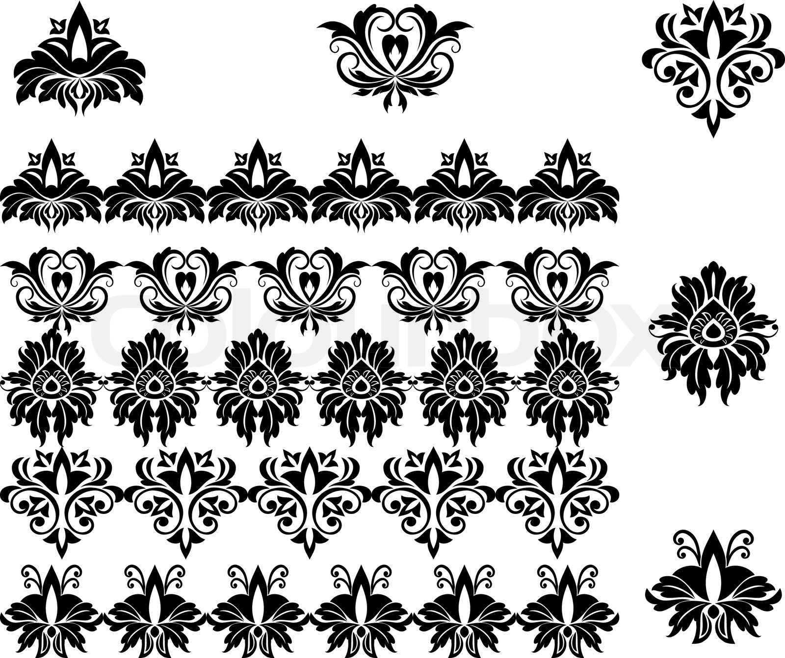 brokat, design, vektor | Stock-Vektor | Colourbox