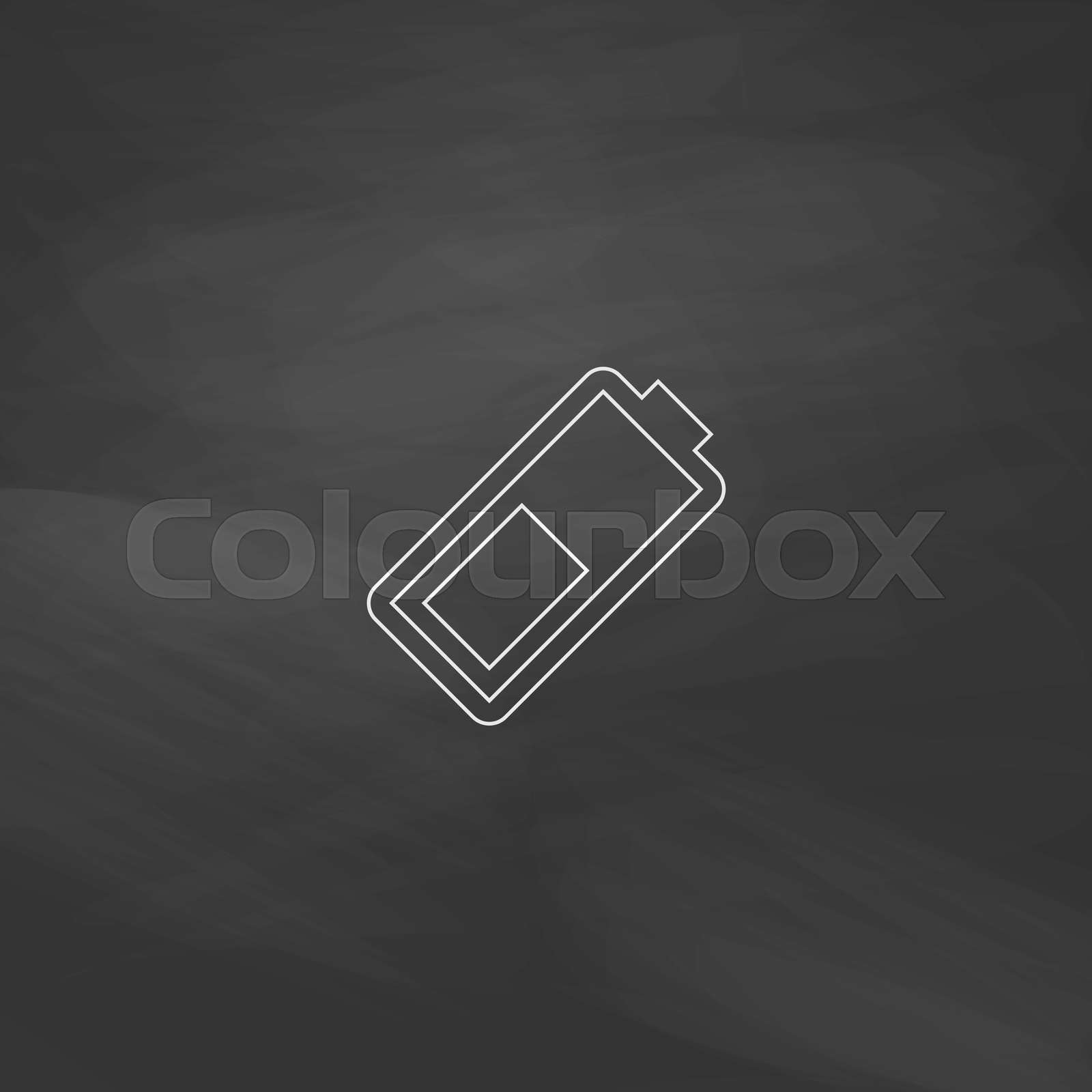 Battery computer symbol | Stock vector | Colourbox