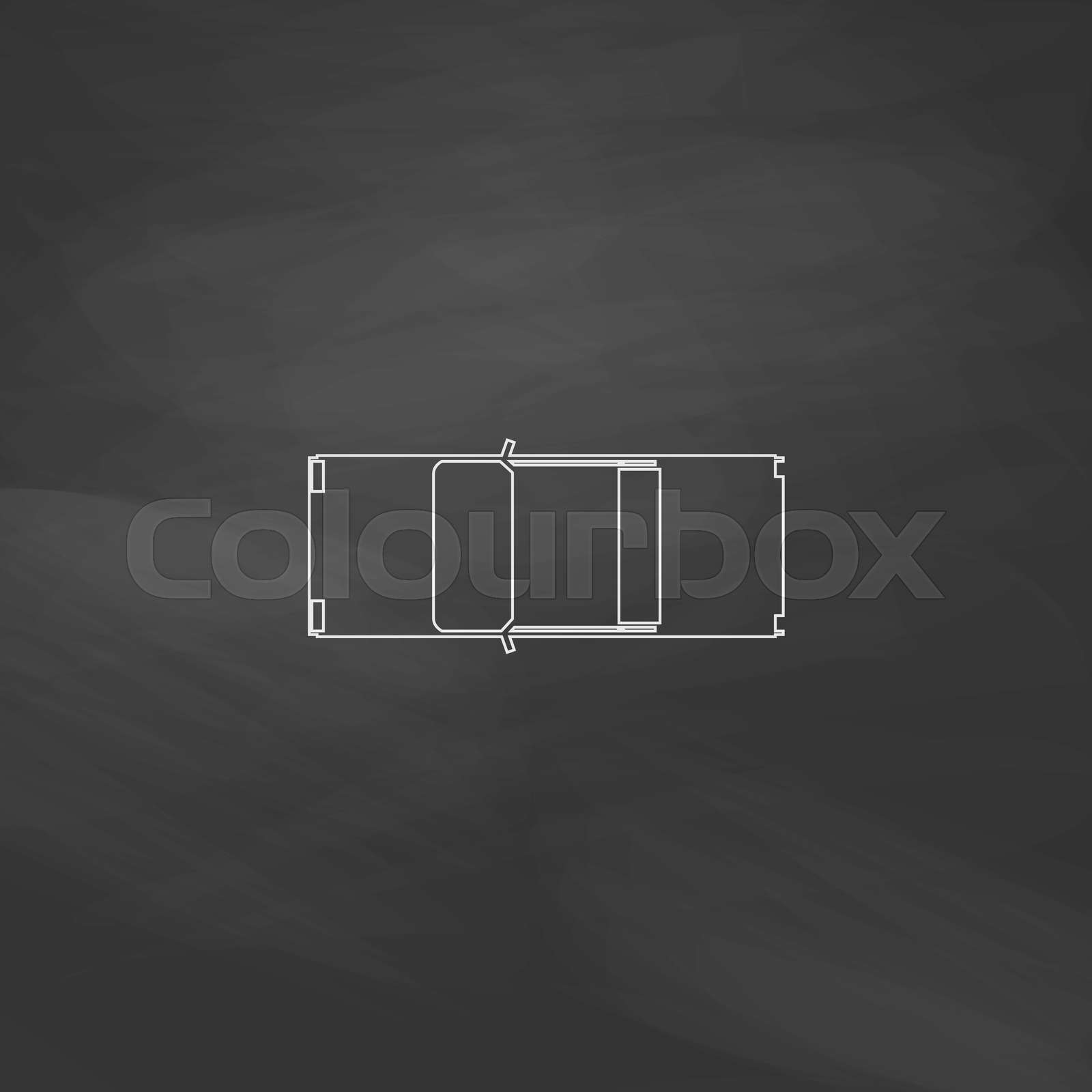 car top computer symbol | Stock vector | Colourbox