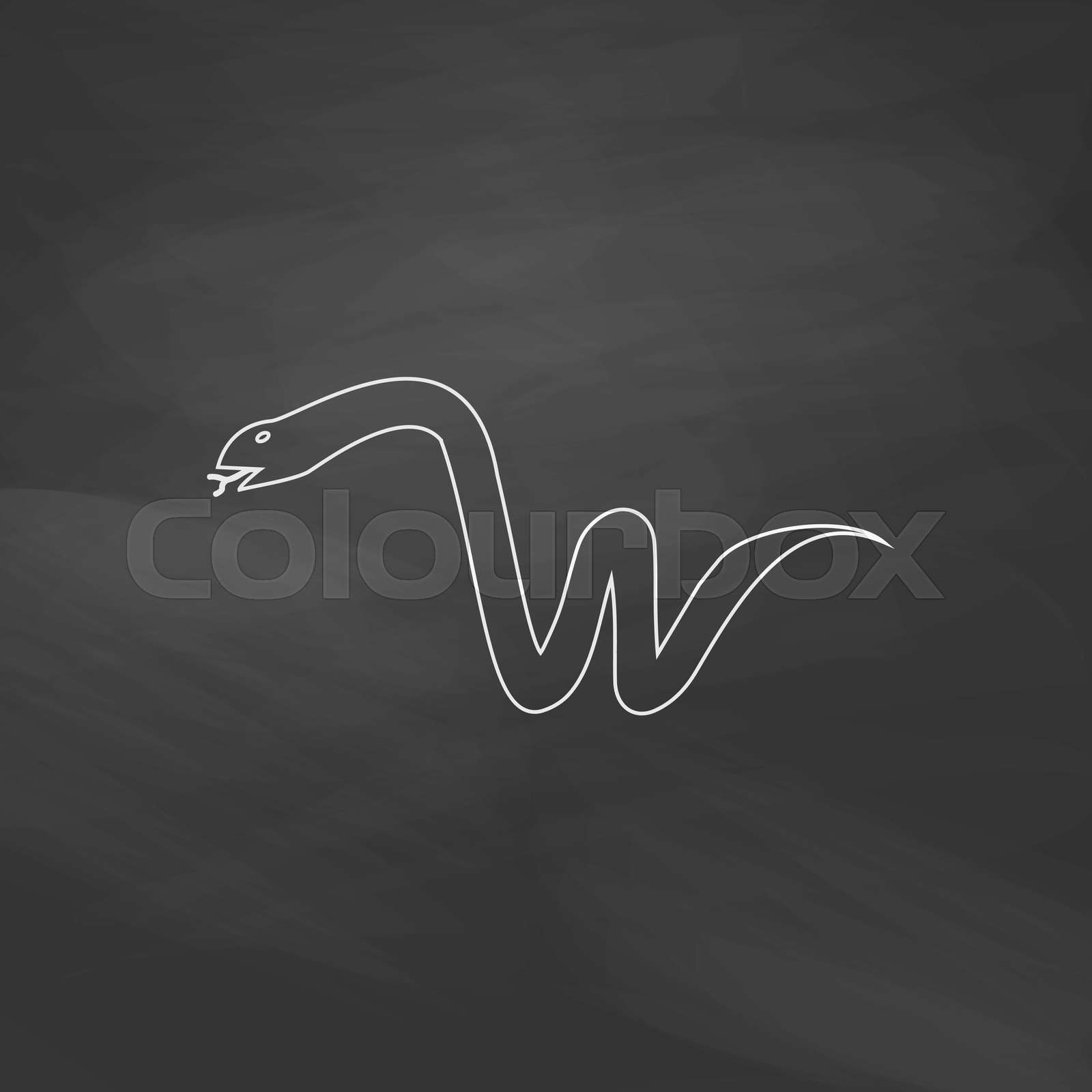 Snake computer symbol | Stock vector | Colourbox