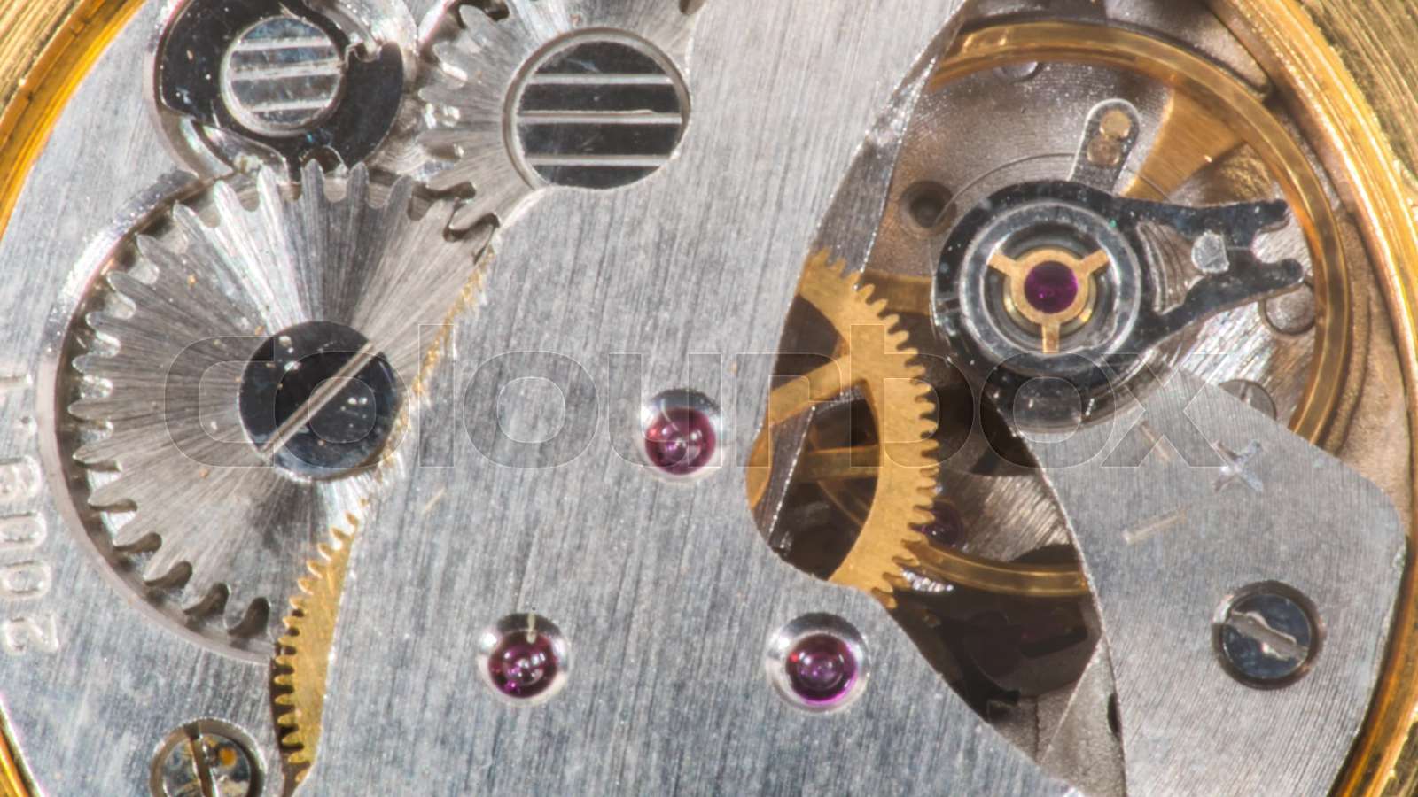 uhrwerk, klein, bauteil | Stock Video | Colourbox