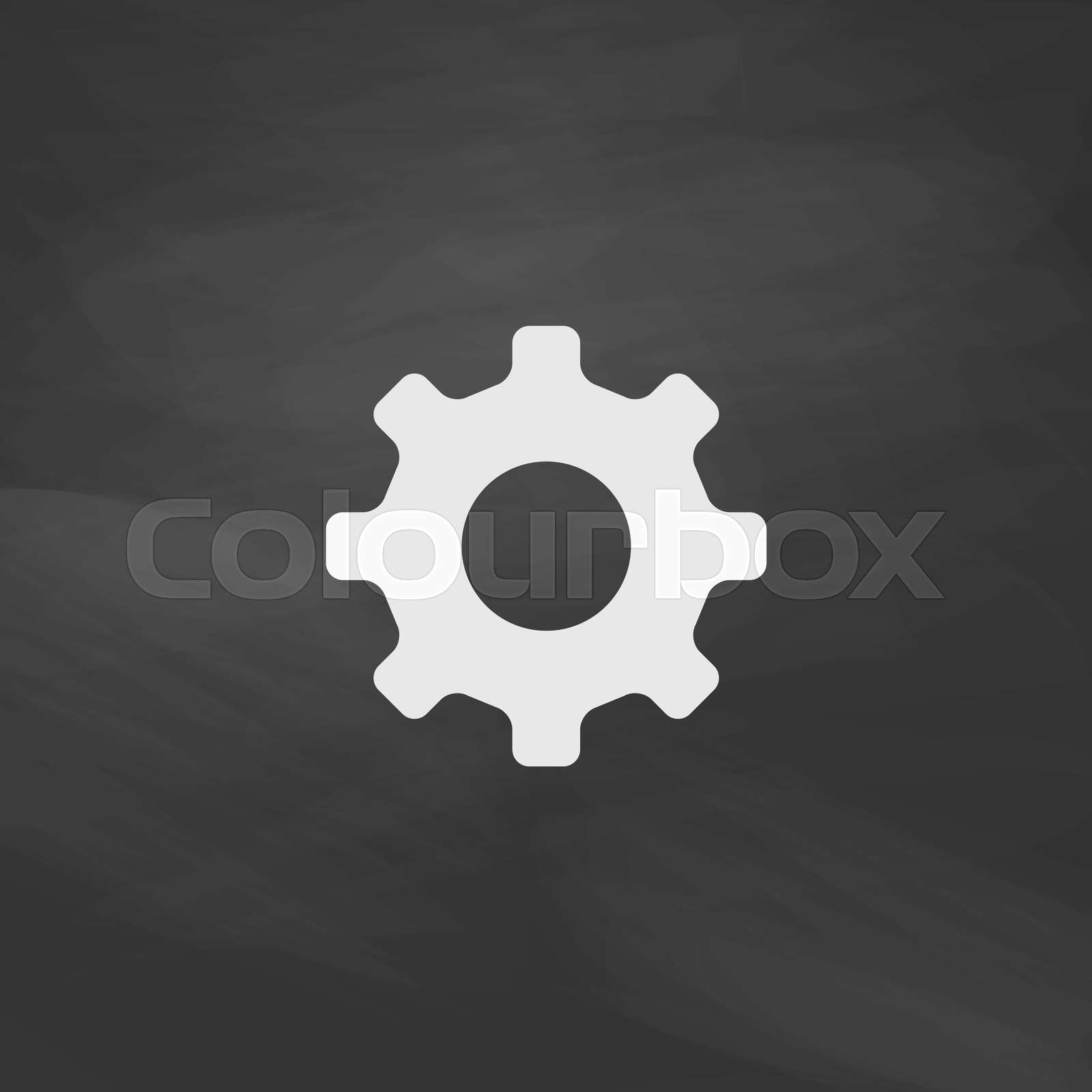 cog wheel computer symbol | Stock vector | Colourbox