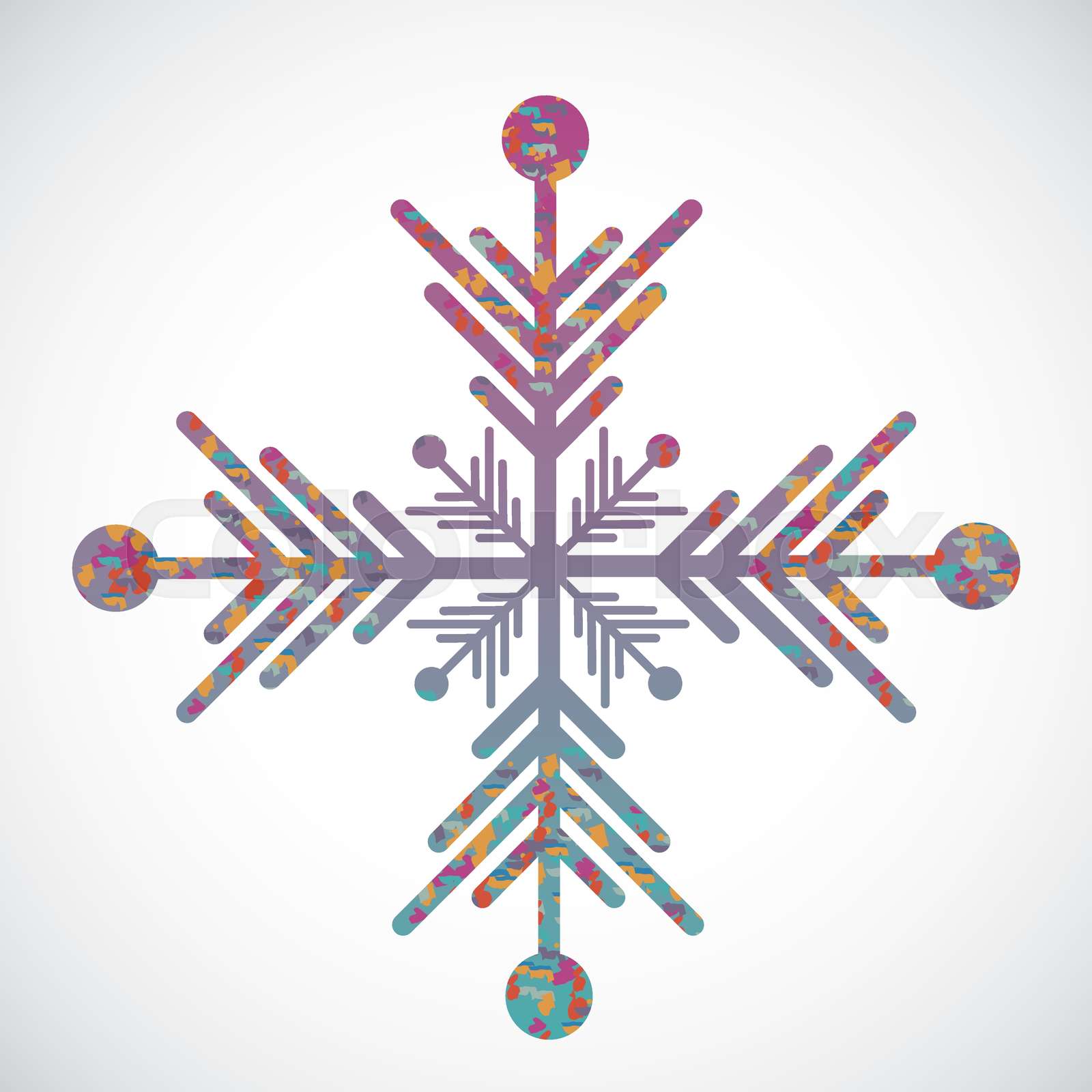 icon, schnee, icons | Stock-Vektor | Colourbox