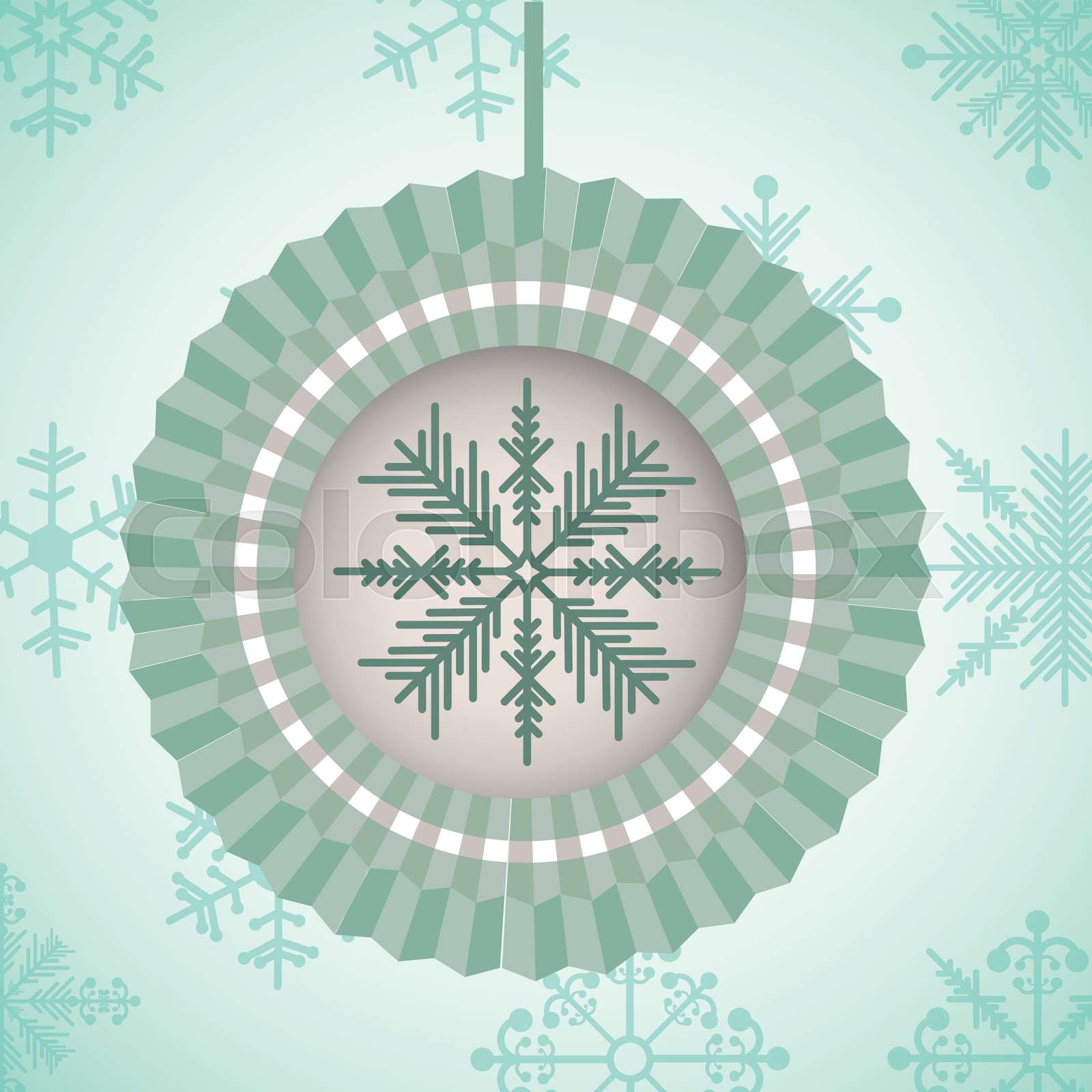 icon, schnee, icons | Stock-Vektor | Colourbox