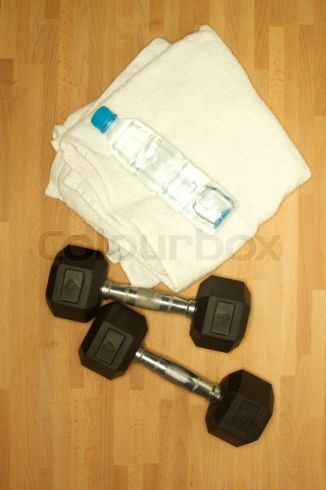 Gym and exercise equipment in the gym | Stock image | Colourbox