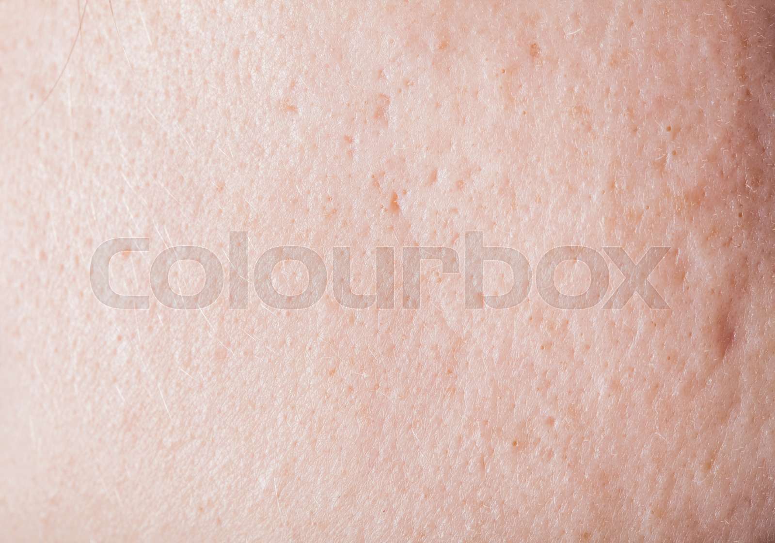 Human face skin texture | Stock image | Colourbox