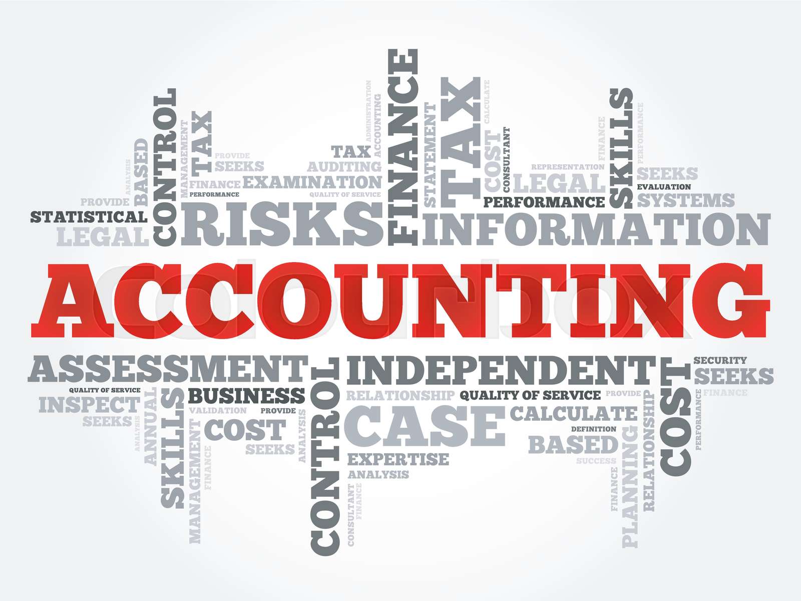 ACCOUNTING word cloud | Stock vector | Colourbox