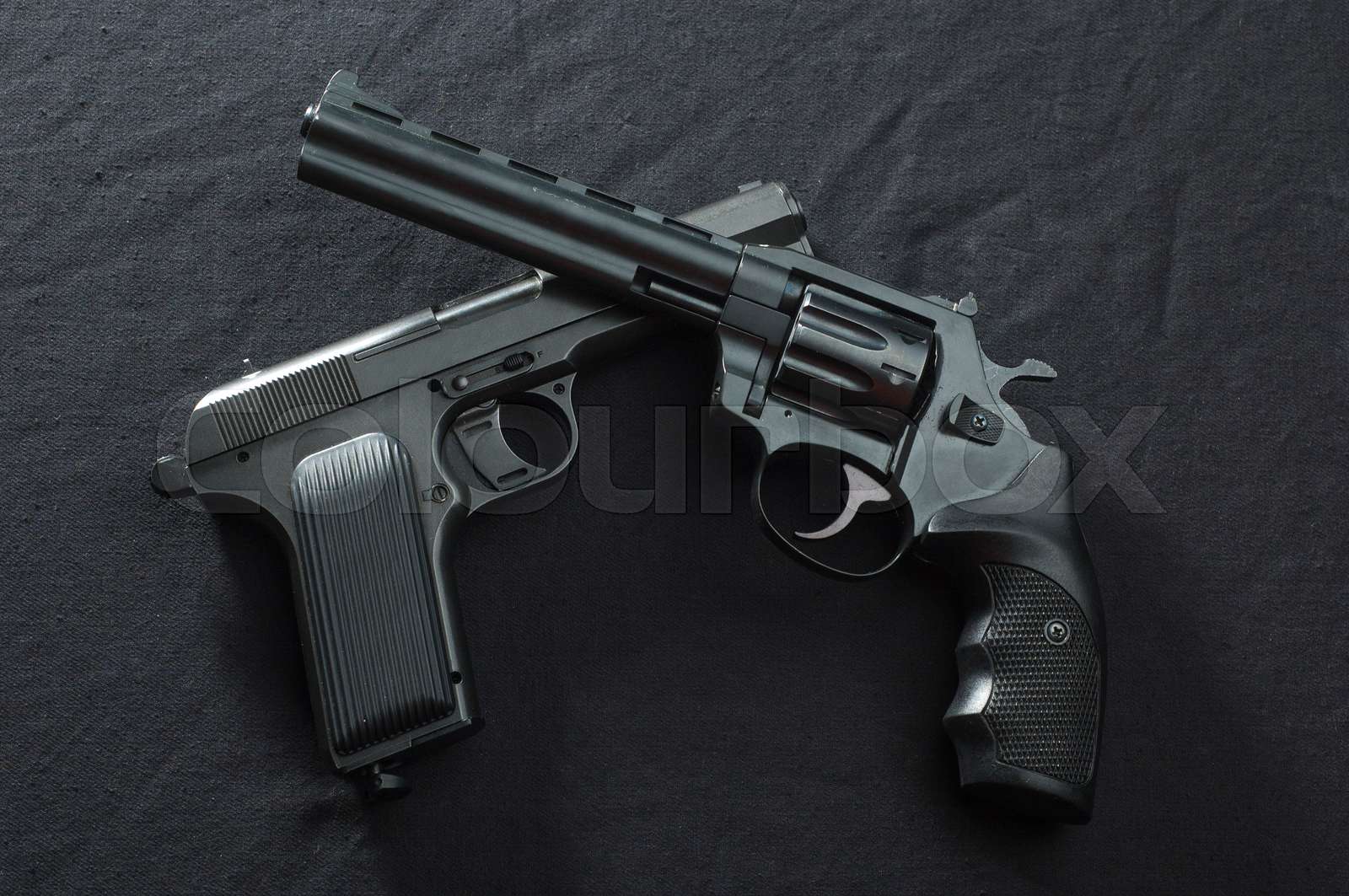 two old guns | Stock image | Colourbox