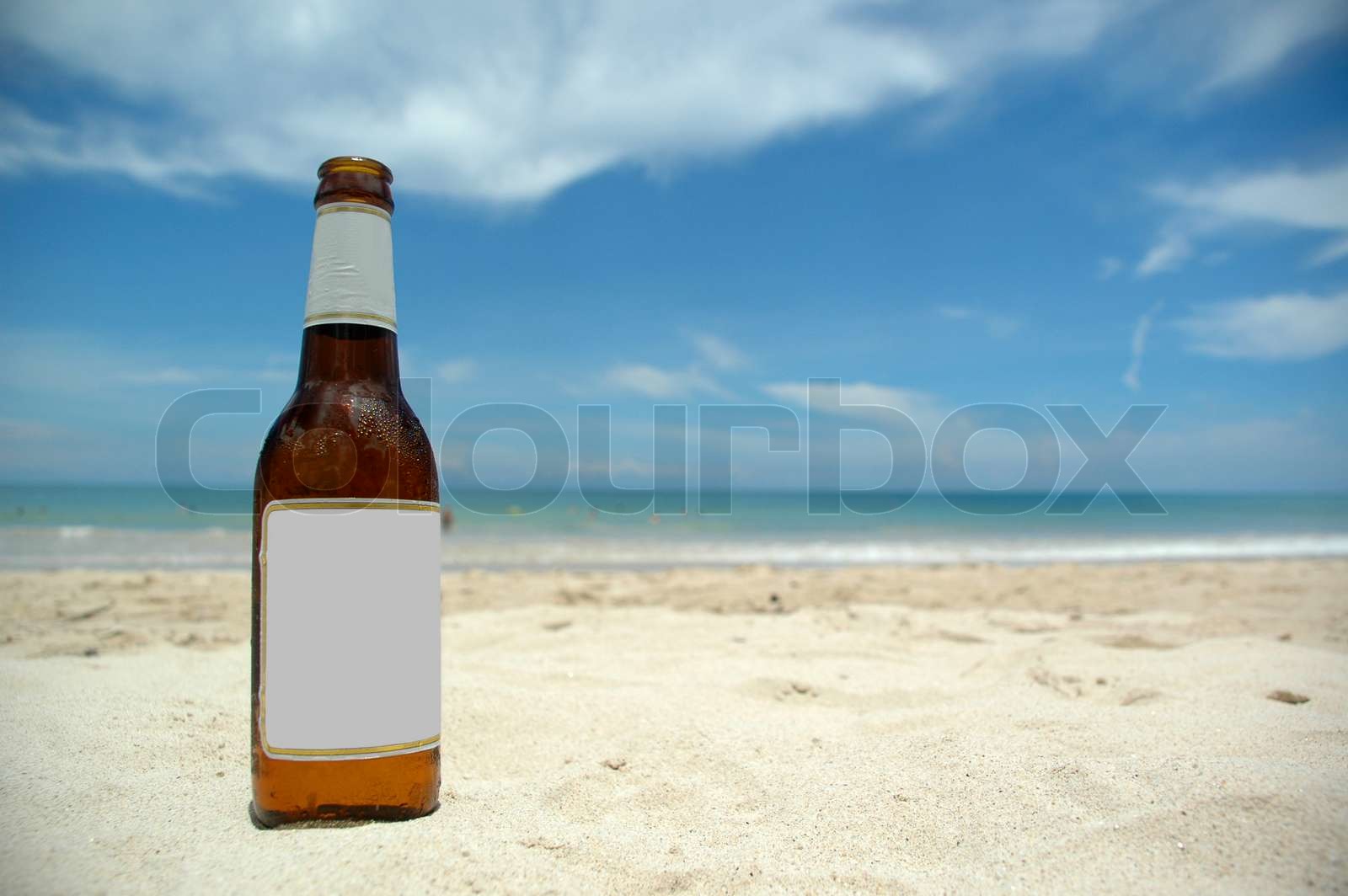 Bier Am Strand Stock Bild Colourbox 6022